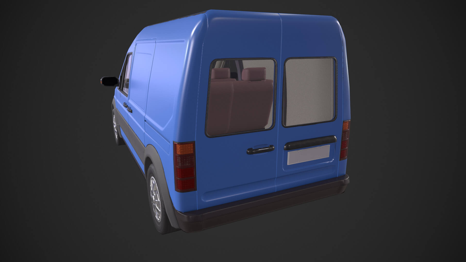 Generic Van - 3D Model by yn-delmund