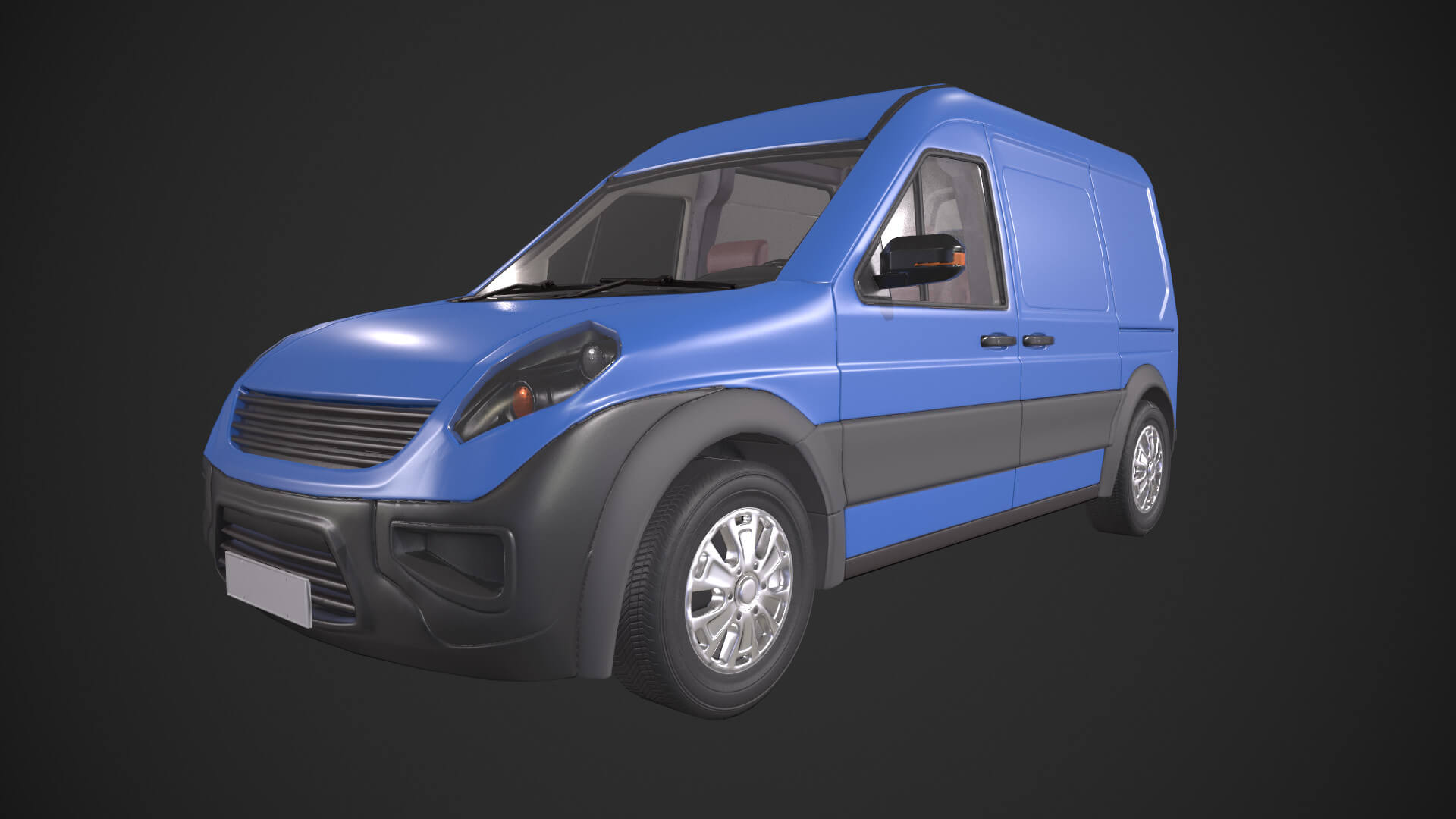 Generic Van - 3D Model by yn-delmund