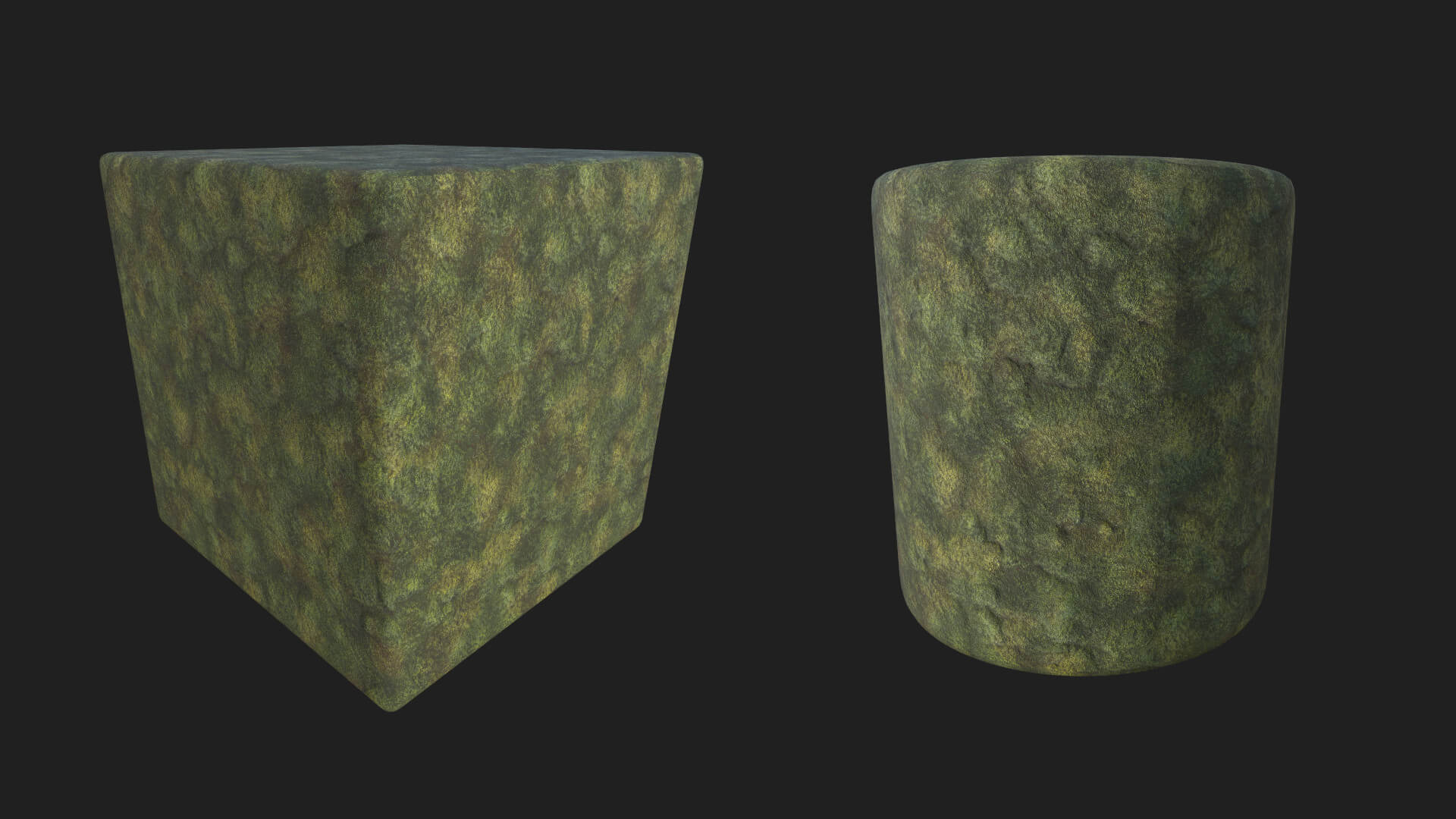 Moss Texture and Material by yn-delmund