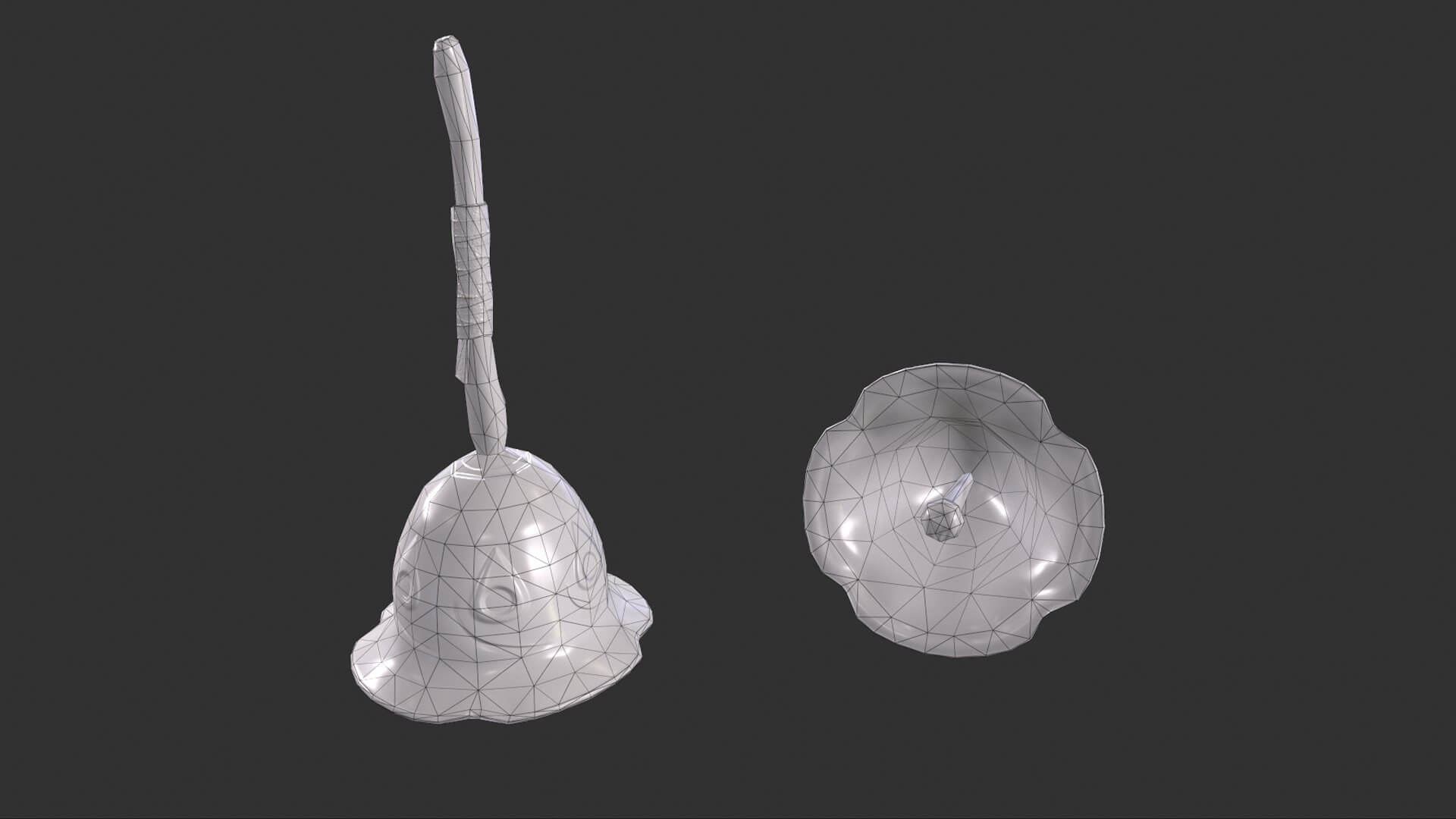 Hand Bell - 3D Model by yn-delmund