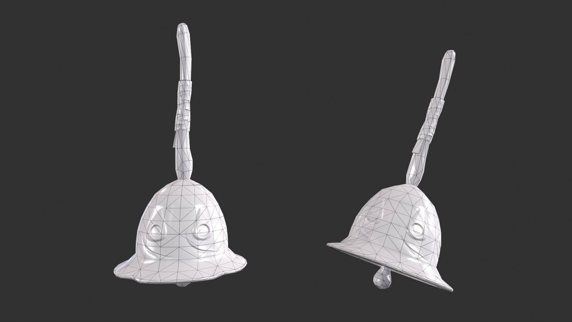 Hand Bell - 3D Model by yn-delmund