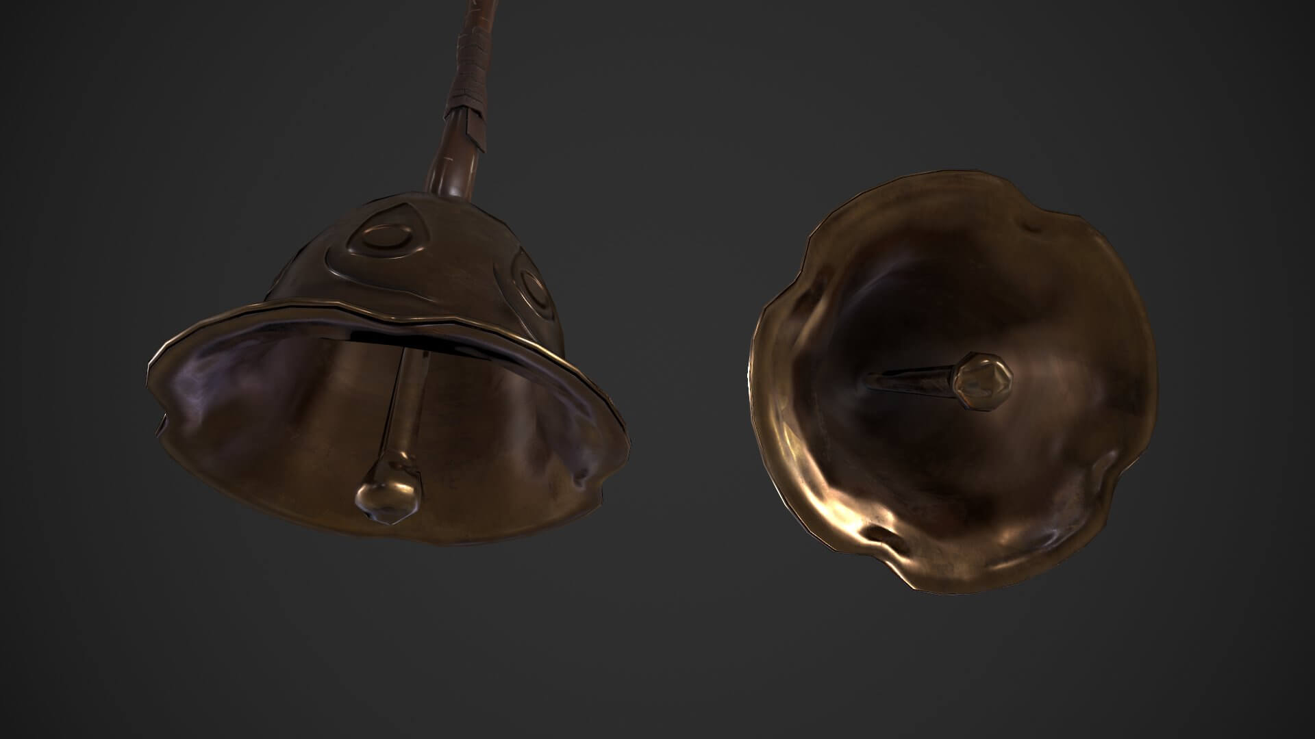 Hand Bell - 3D Model by yn-delmund