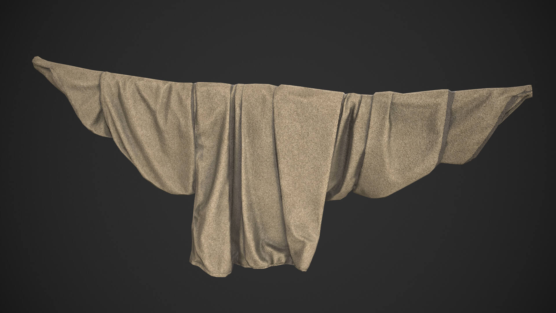 Hanging Cloth - 3D Model by yn-delmund