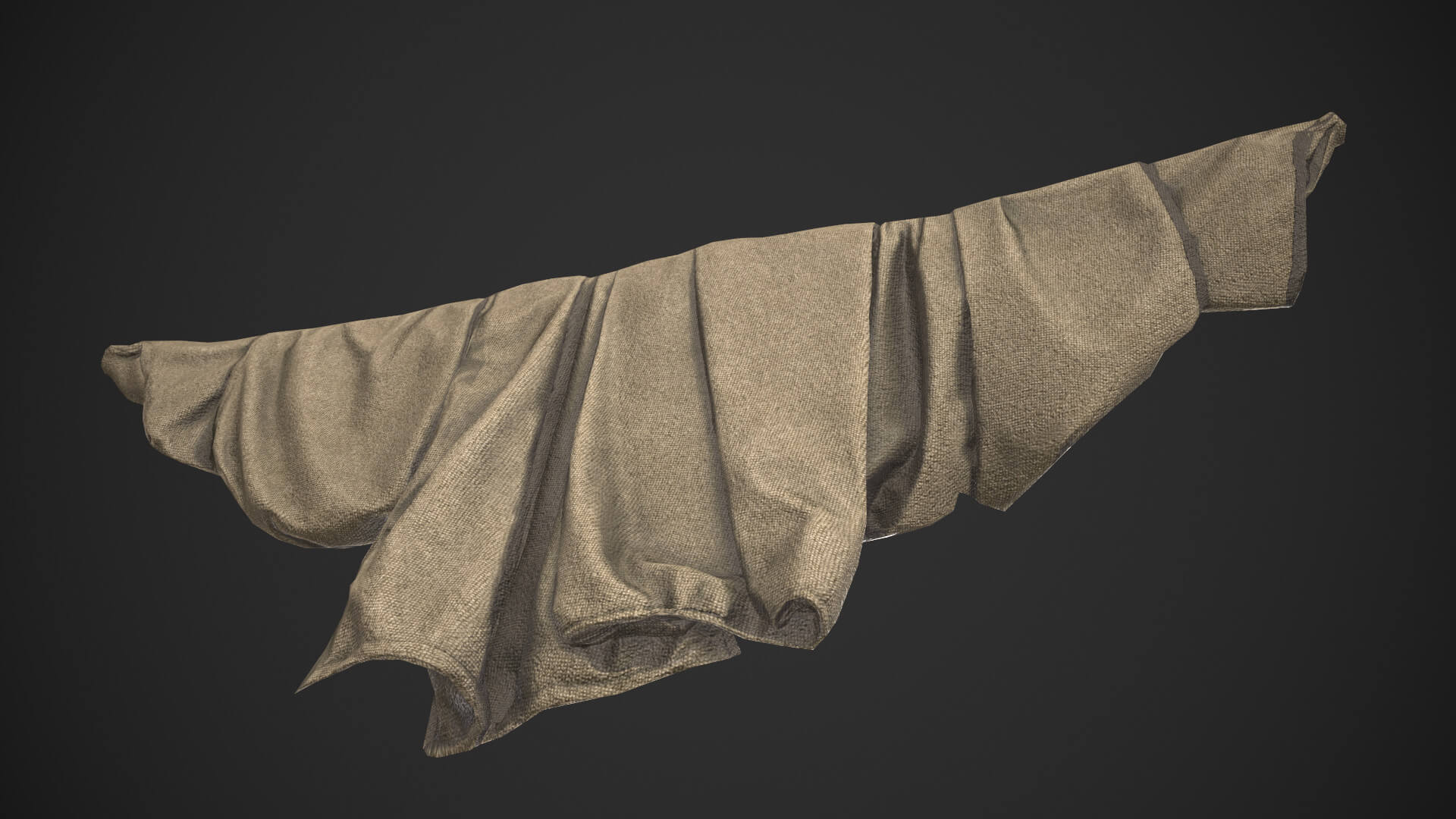 Hanging Cloth - 3D Model by yn-delmund