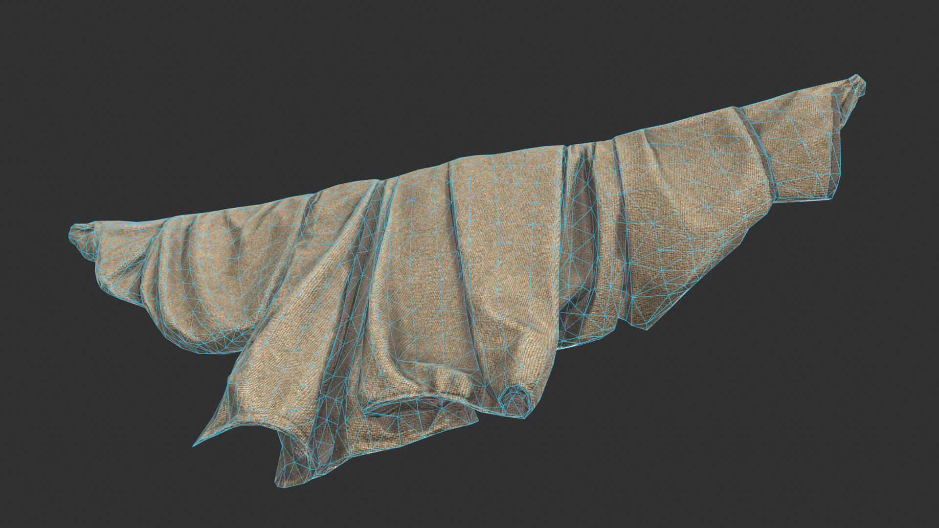 Hanging Cloth - 3D Model by yn-delmund