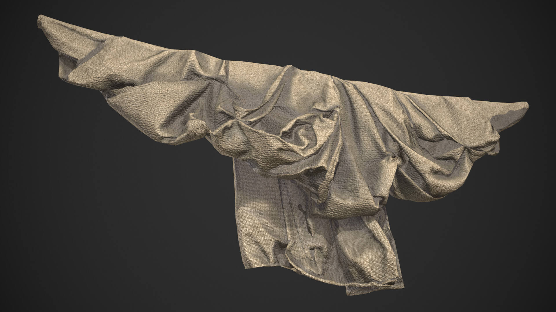 Hanging Cloth - 3D Model by yn-delmund