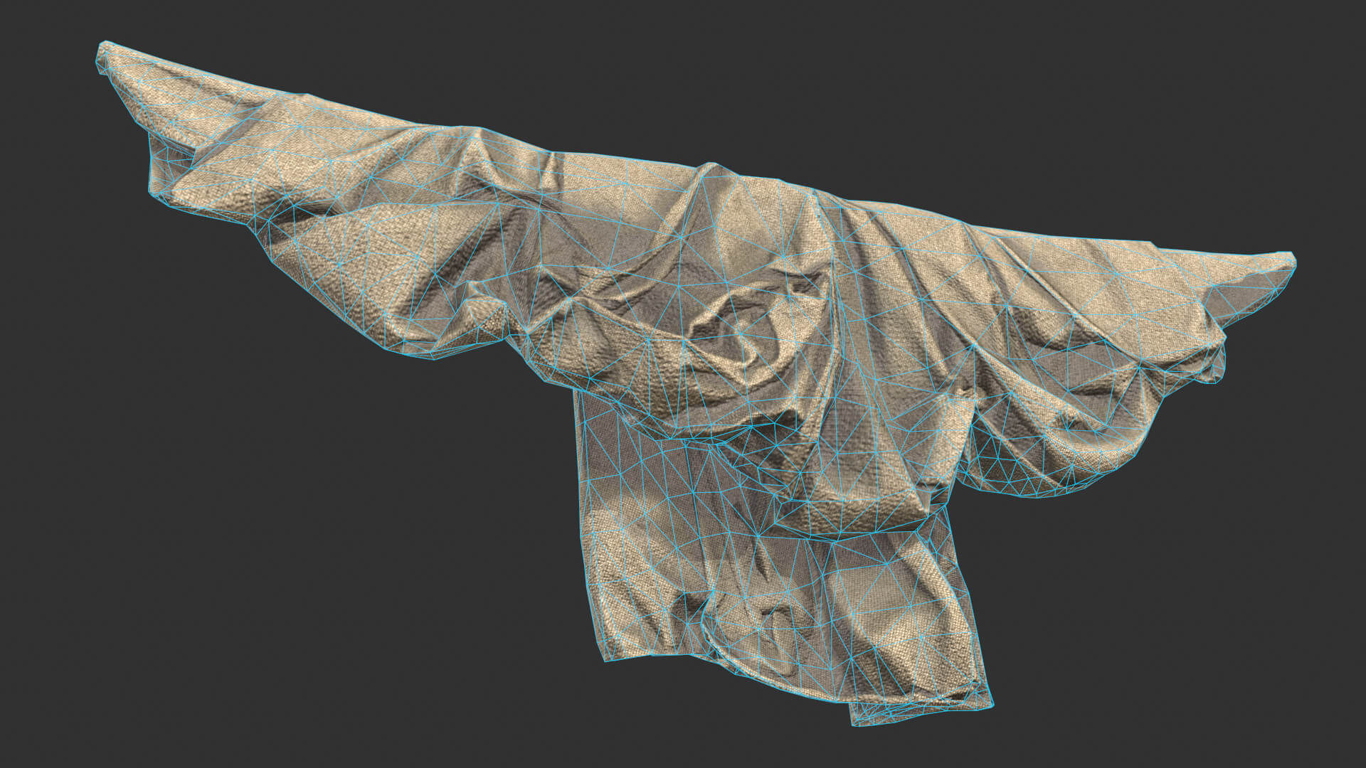 Hanging Cloth - 3D Model by yn-delmund