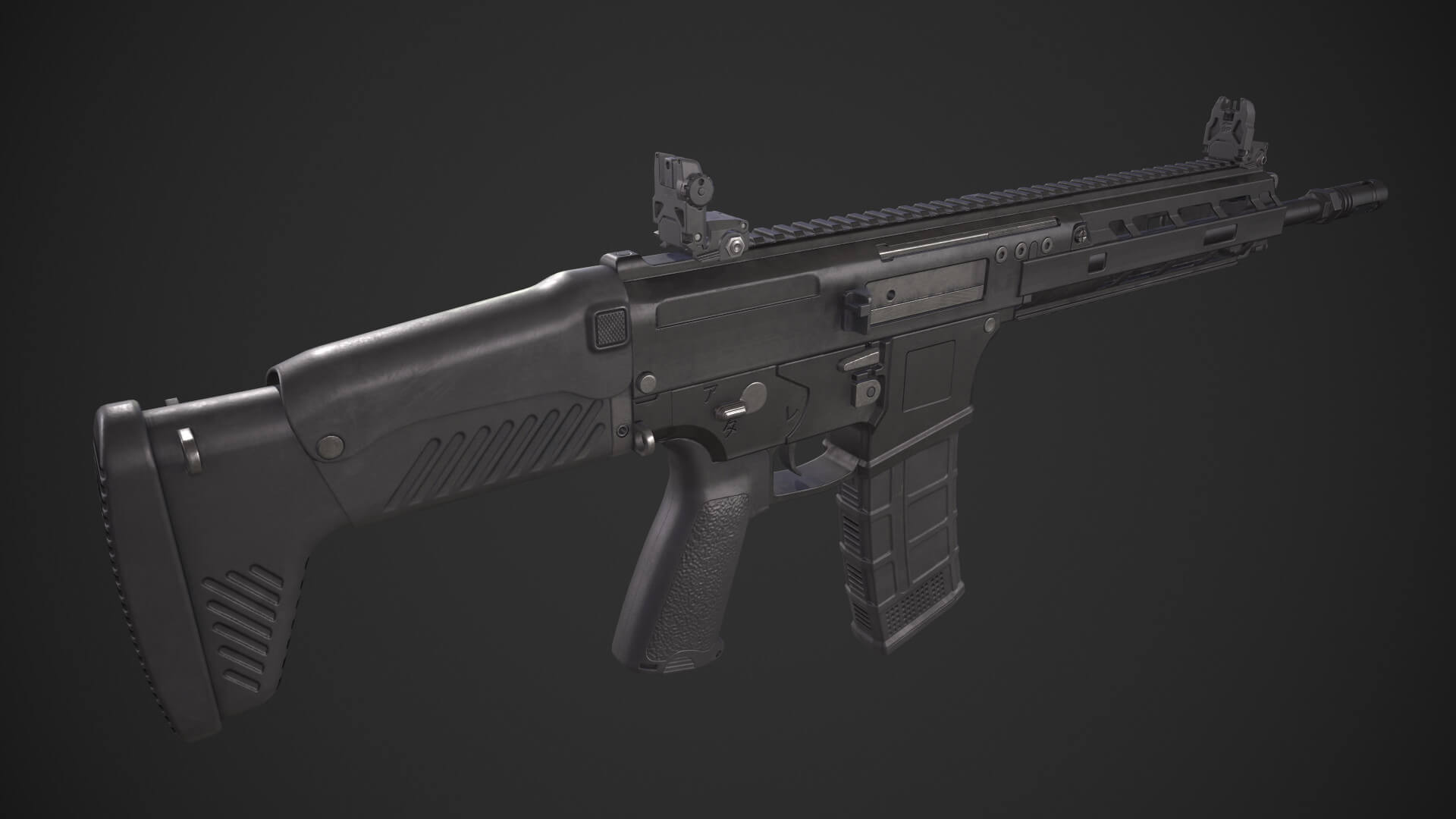 Howa Type 20 Rifle - 3D Model by yn-delmund