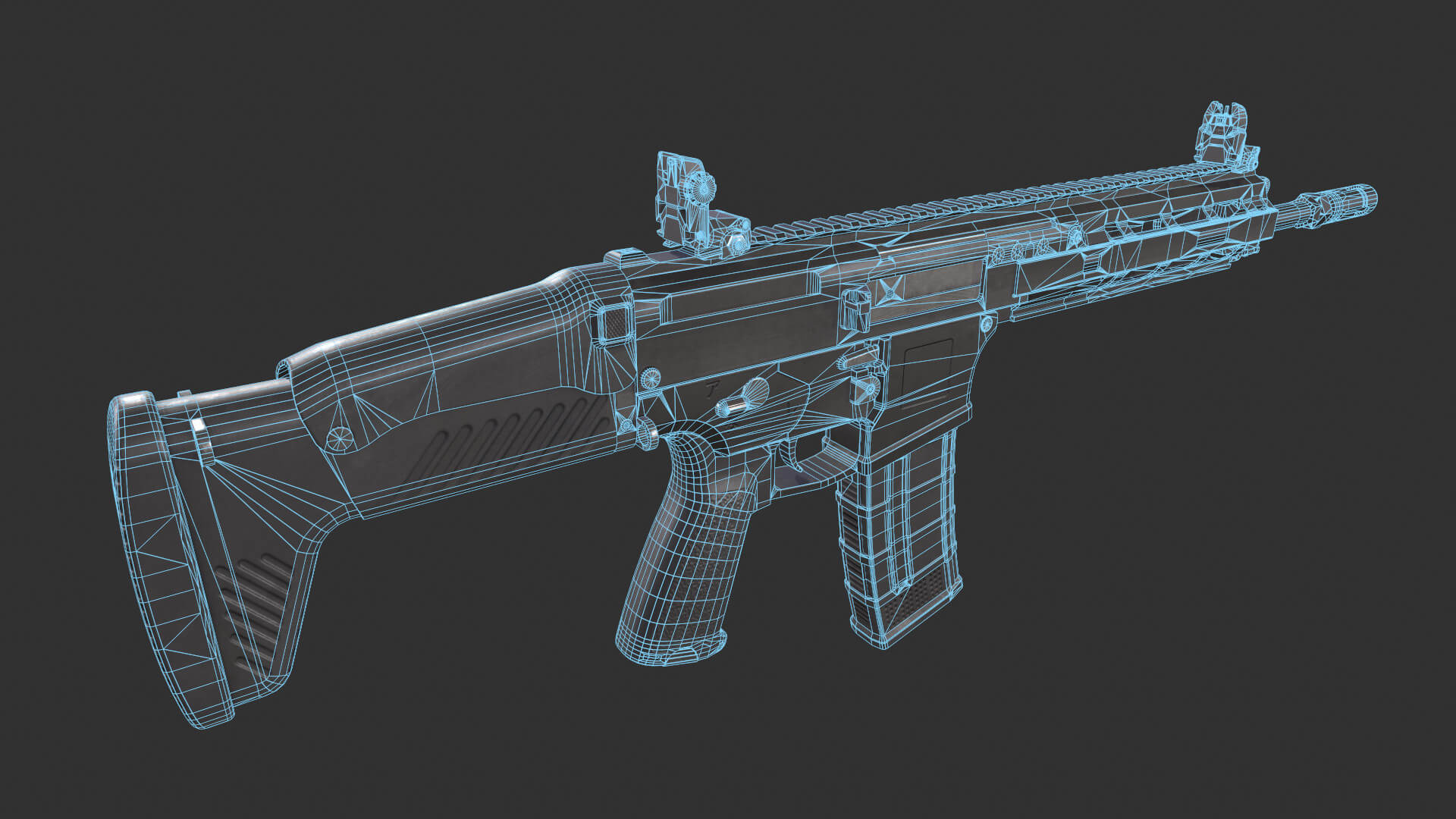 Howa Type 20 Rifle - 3D Model by yn-delmund