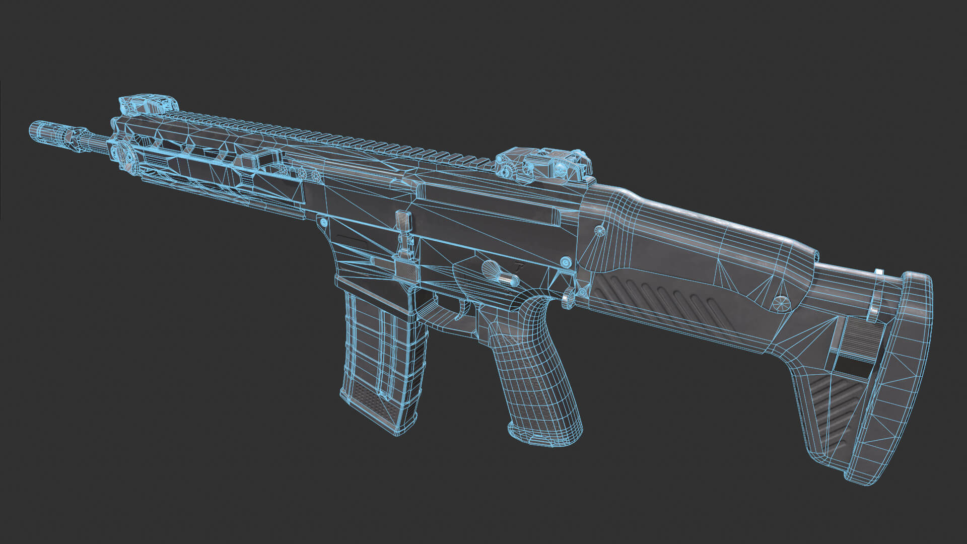 Howa Type 20 Rifle - 3D Model by yn-delmund