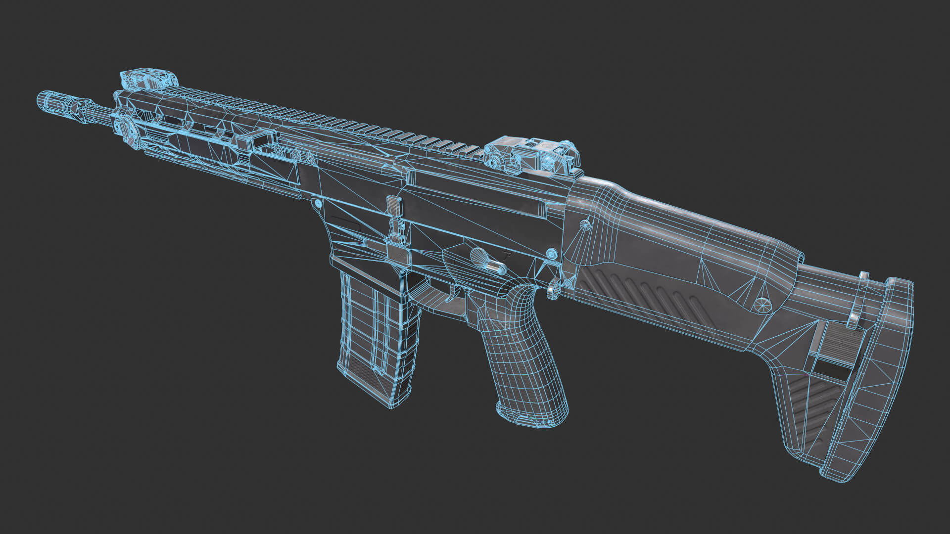 Howa Type 20 Rifle - 3D Model by yn-delmund