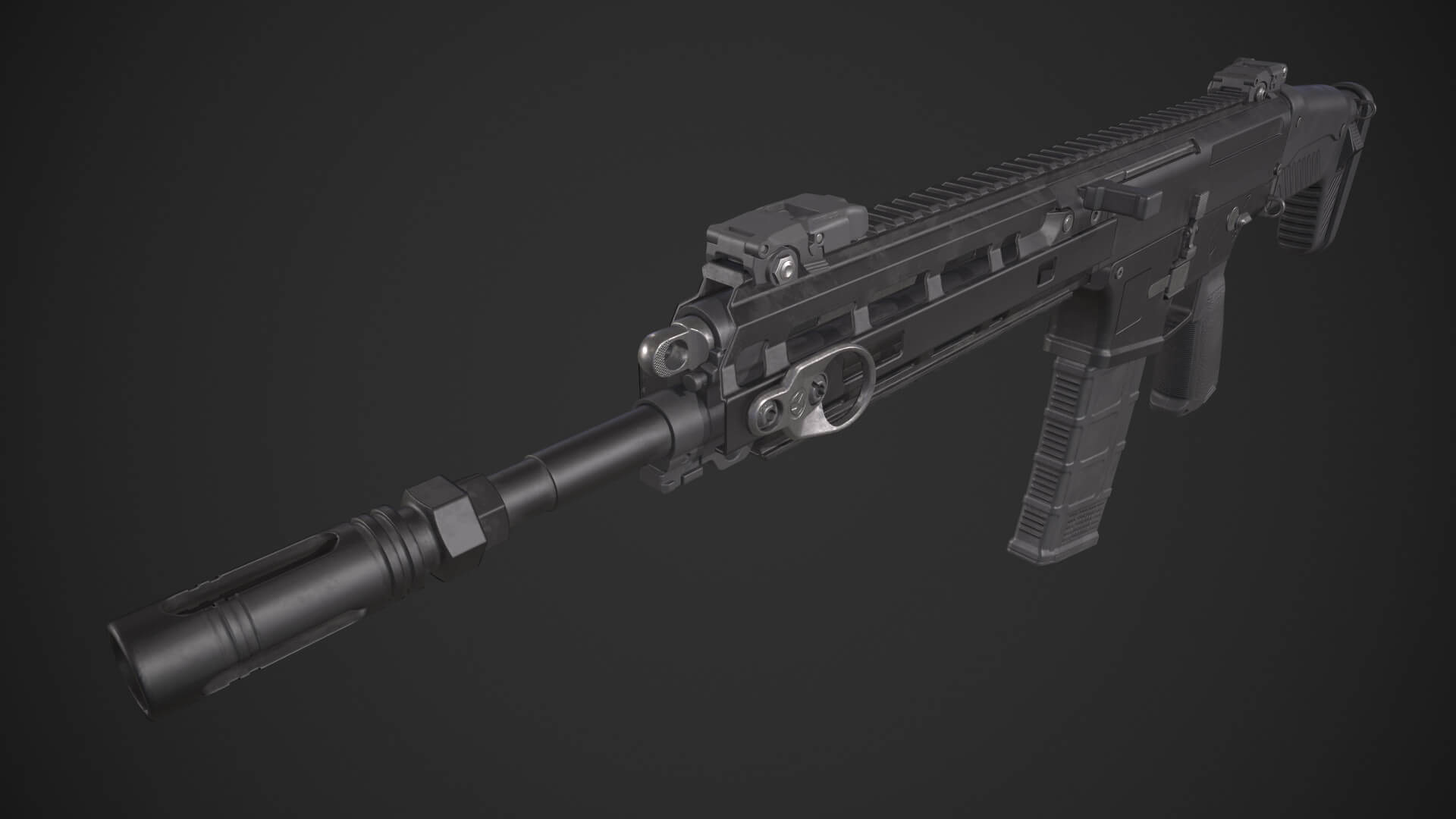Howa Type 20 Rifle - 3D Model by yn-delmund
