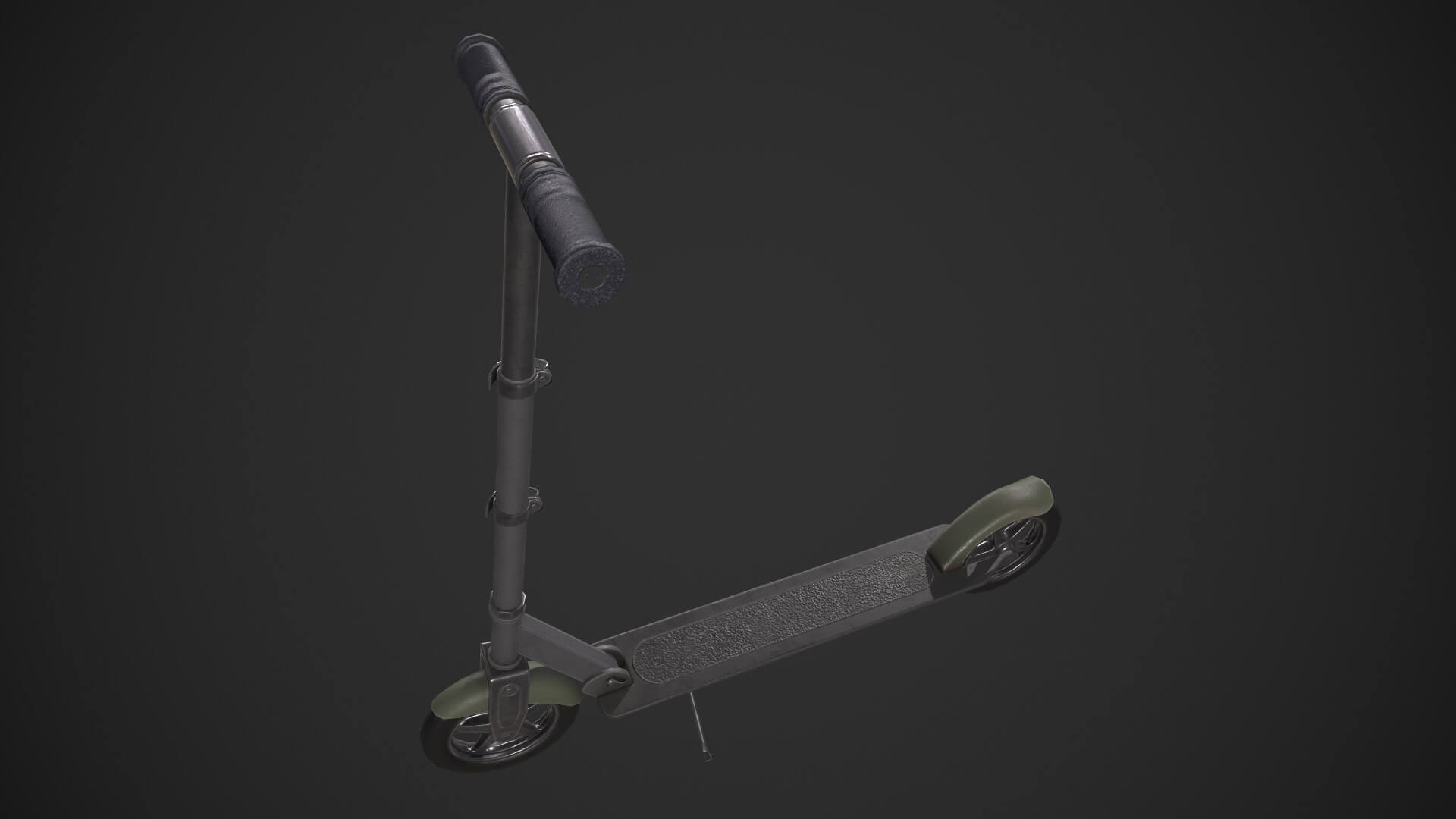 Kick Scooter - 3D Model by yn-delmund