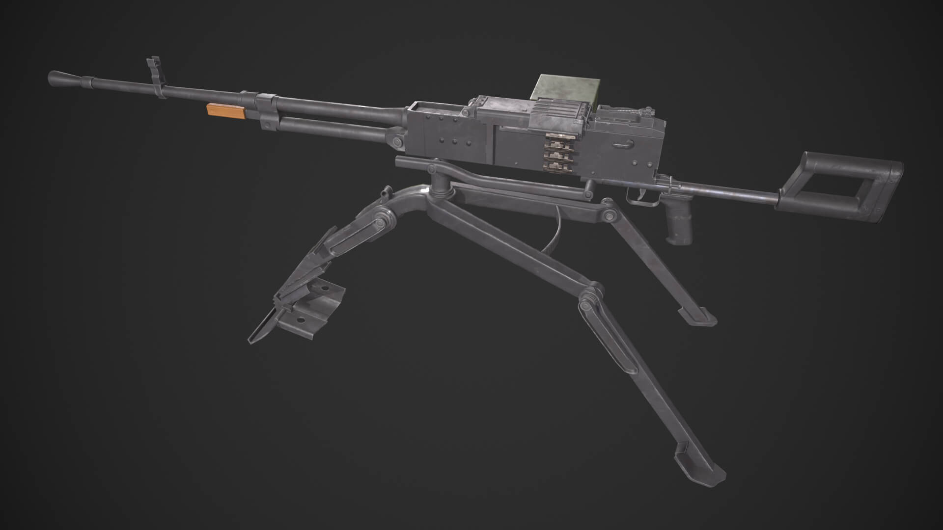 Kord Machine Gun - 3D Model by yn-delmund