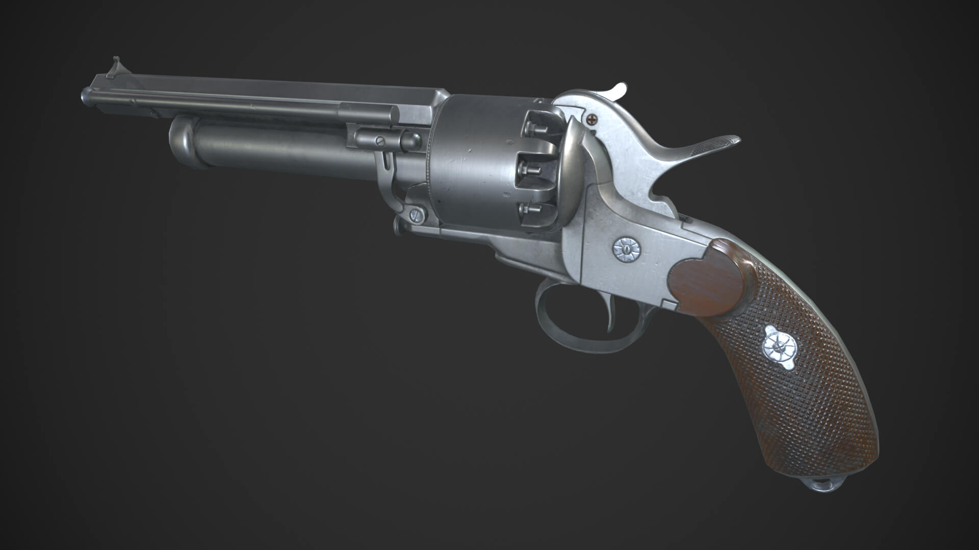 LeMat Revolver - 3D Model by yn-delmund