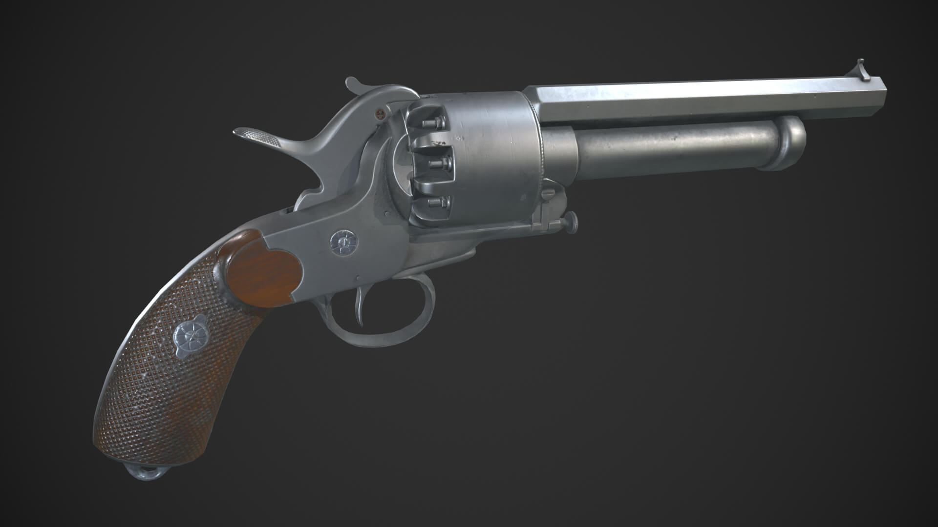 LeMat Revolver - 3D Model by yn-delmund