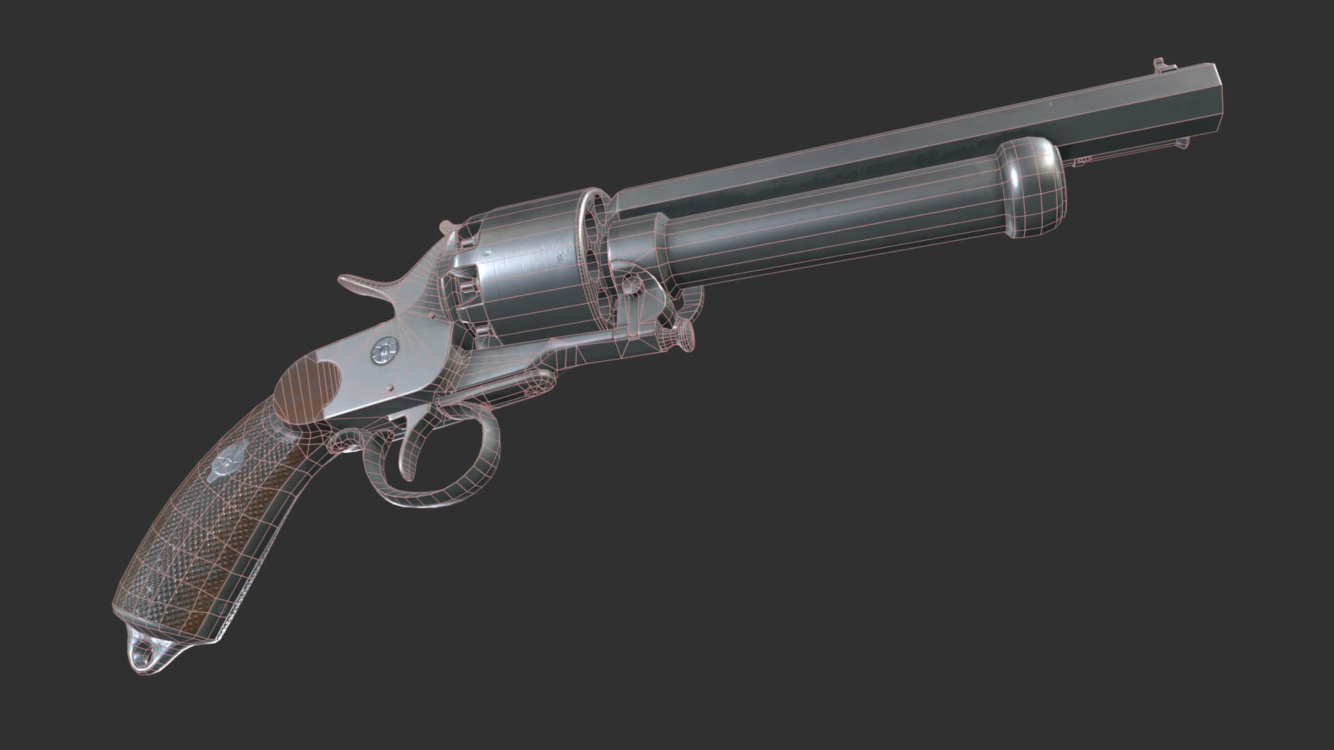 LeMat Revolver - 3D Model by yn-delmund