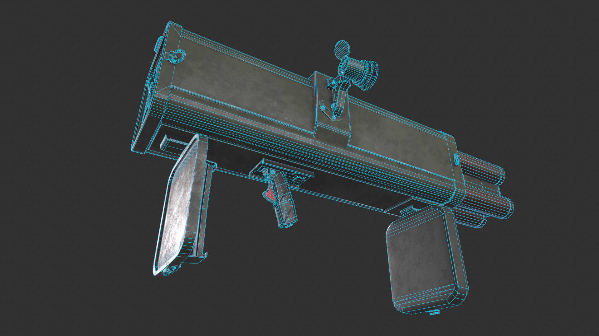 M202 Flash Rocket Launcher - 3D Model by yn-delmund