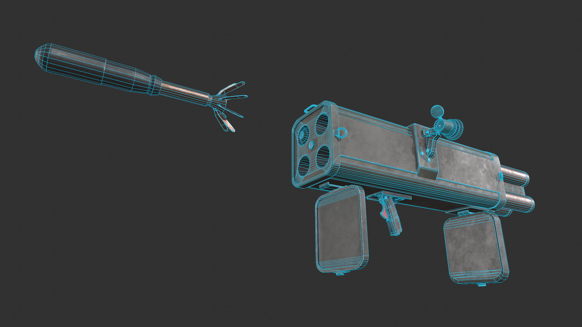 M202 Flash Rocket Launcher - 3D Model by yn-delmund