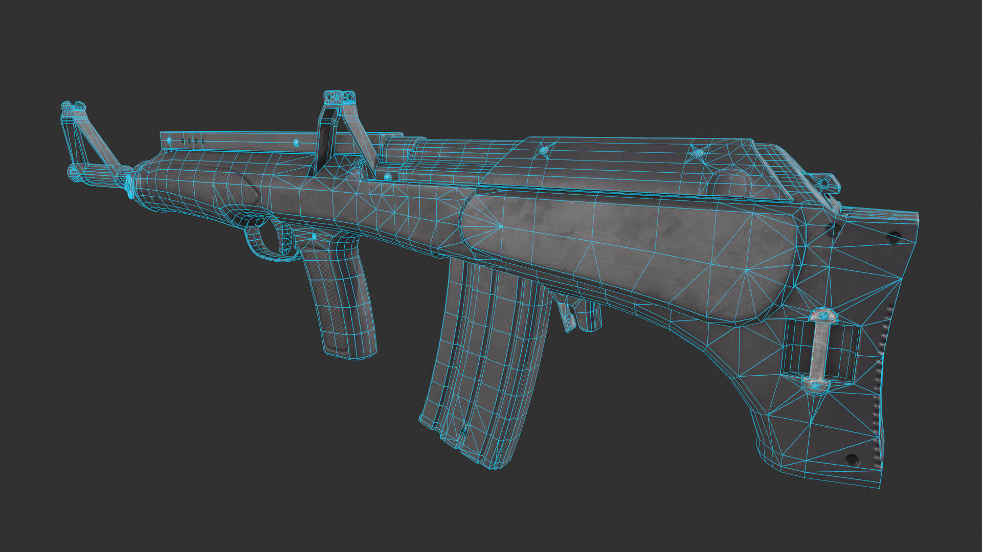 M82 Valmet Bullpup - 3D Model by yn-delmund