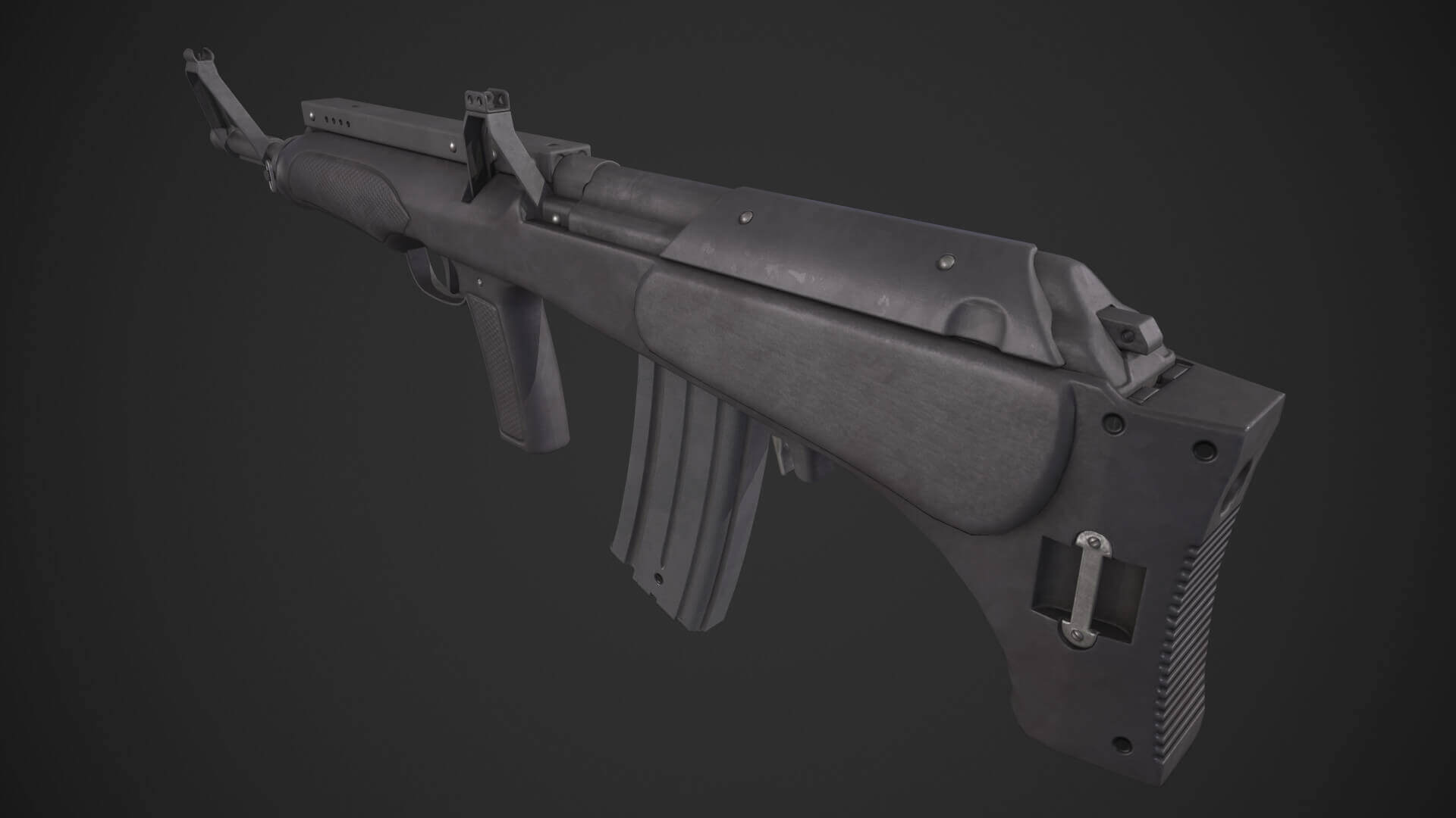 M82 Valmet Bullpup - 3D Model by yn-delmund