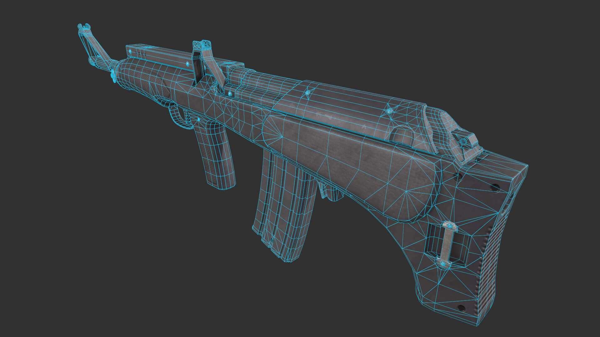 M82 Valmet Bullpup - 3D Model by yn-delmund