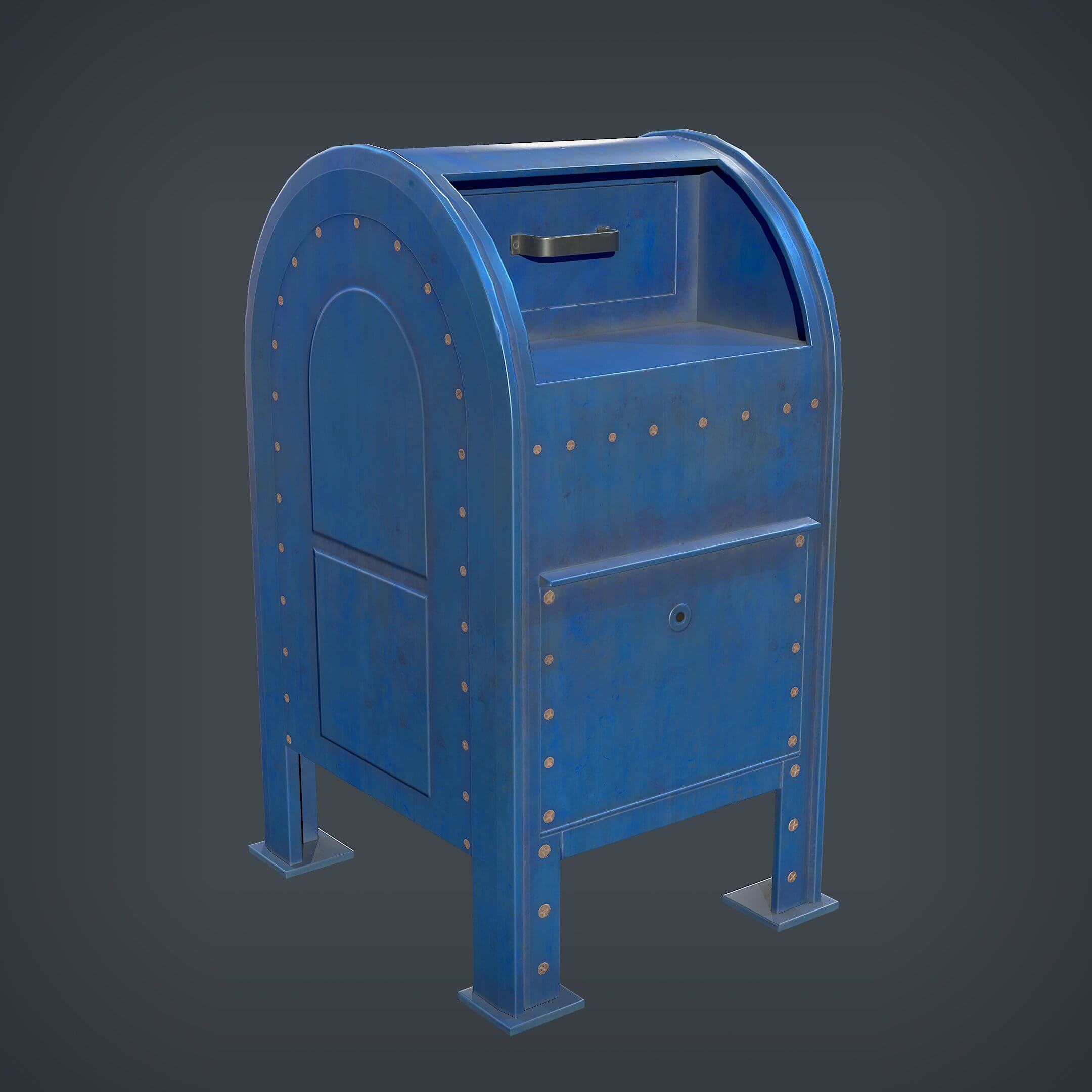 Urban Mailbox - 3D Model by yn-delmund
