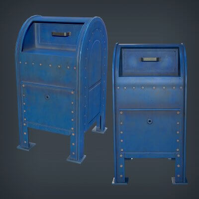 3D Models | Street Elements | Mailboxes | RenderHub