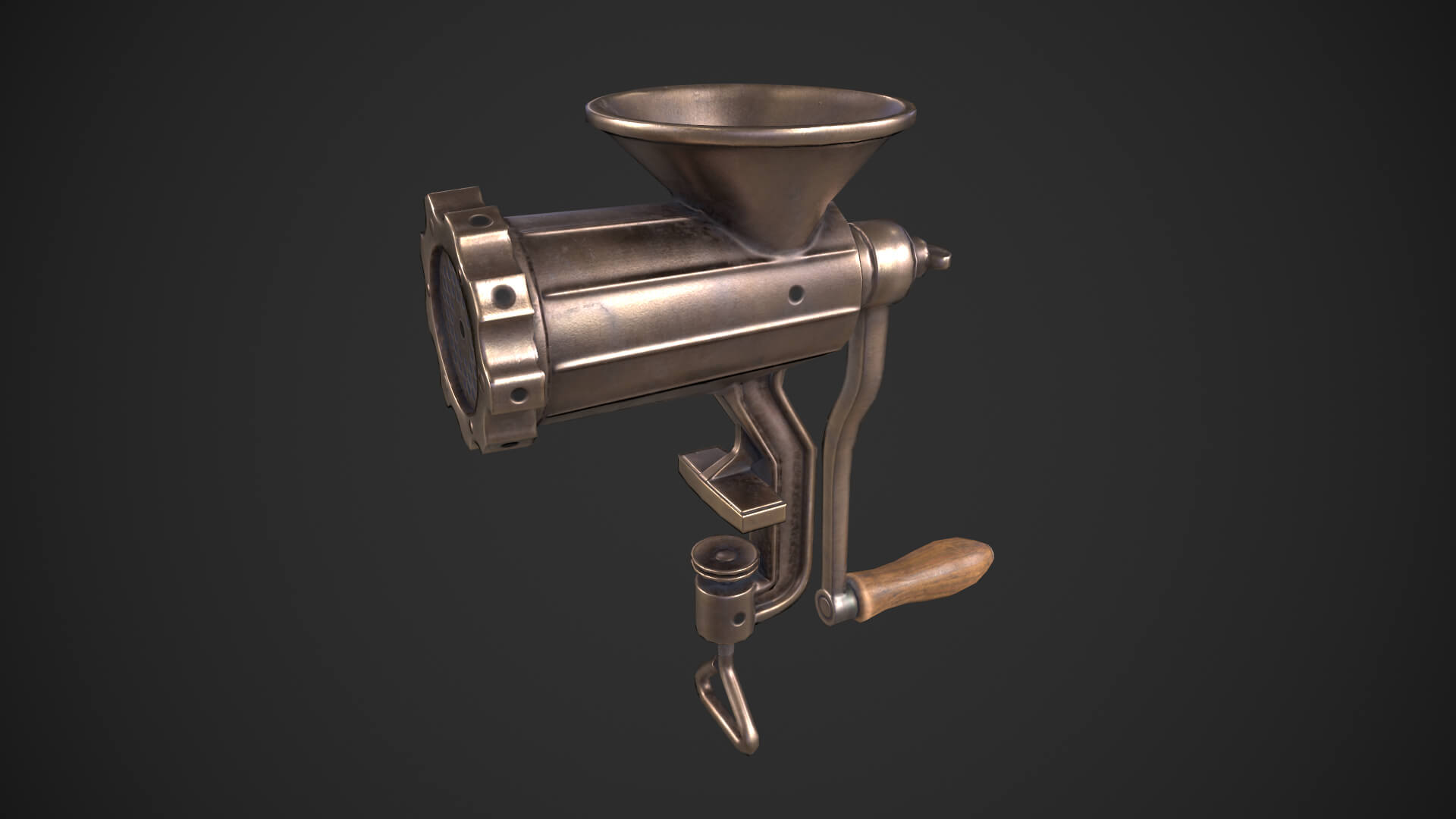 Meat Grinder Mincer - 3D Model by yn-delmund