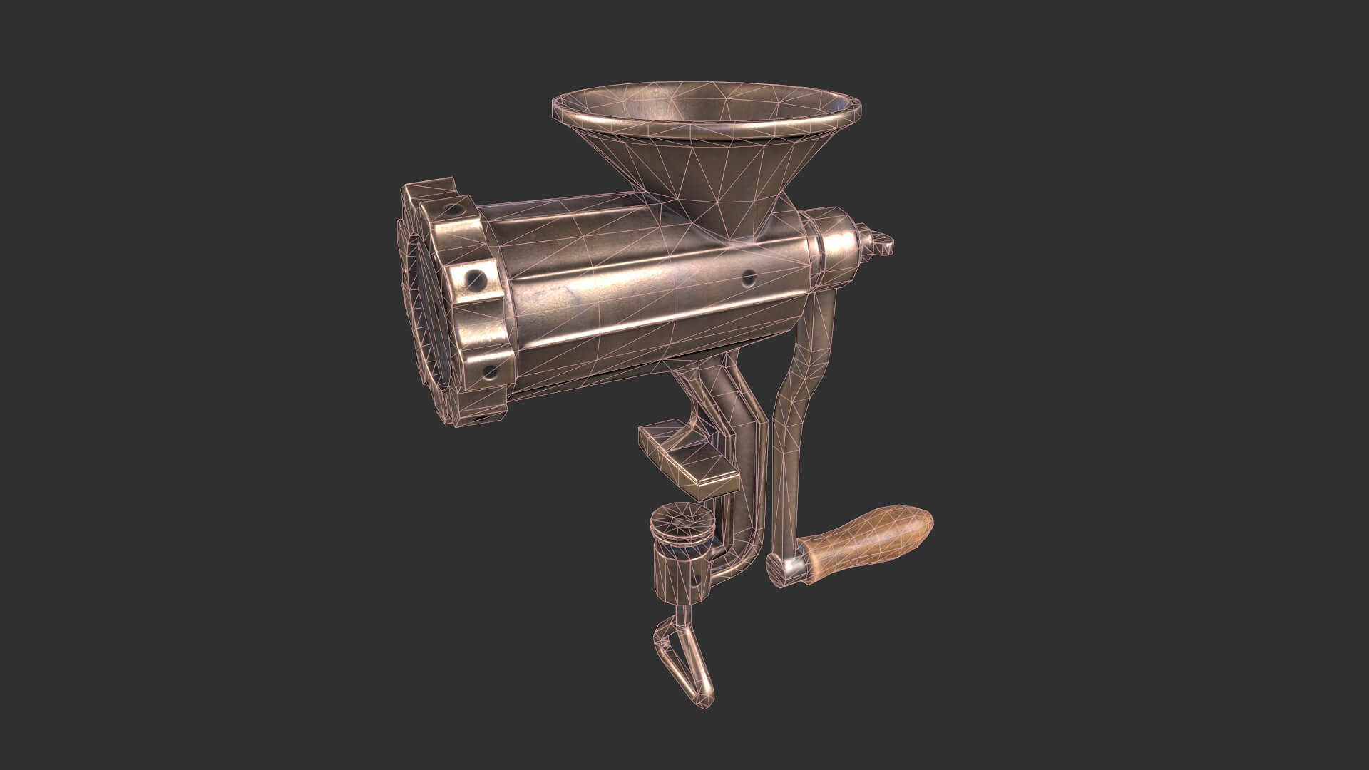 Meat Grinder Mincer - 3D Model by yn-delmund