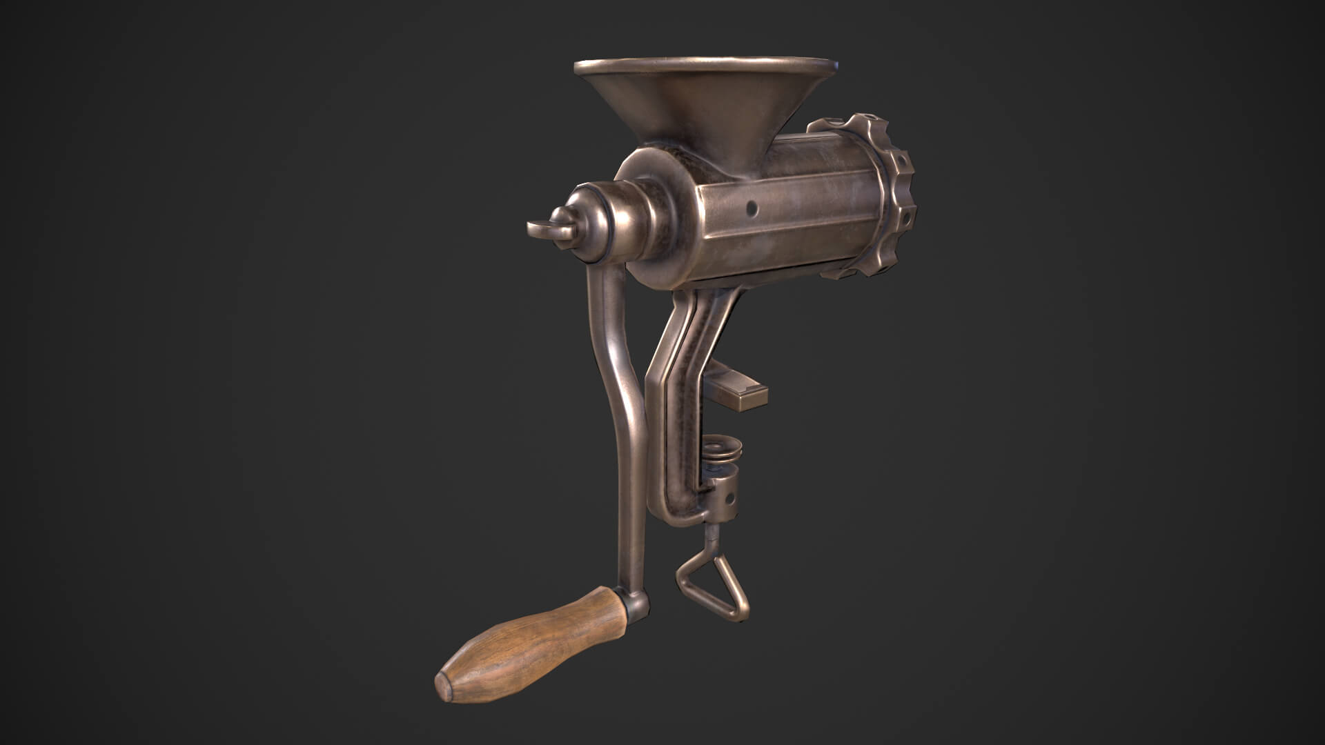 Meat Grinder Mincer - 3D Model by yn-delmund