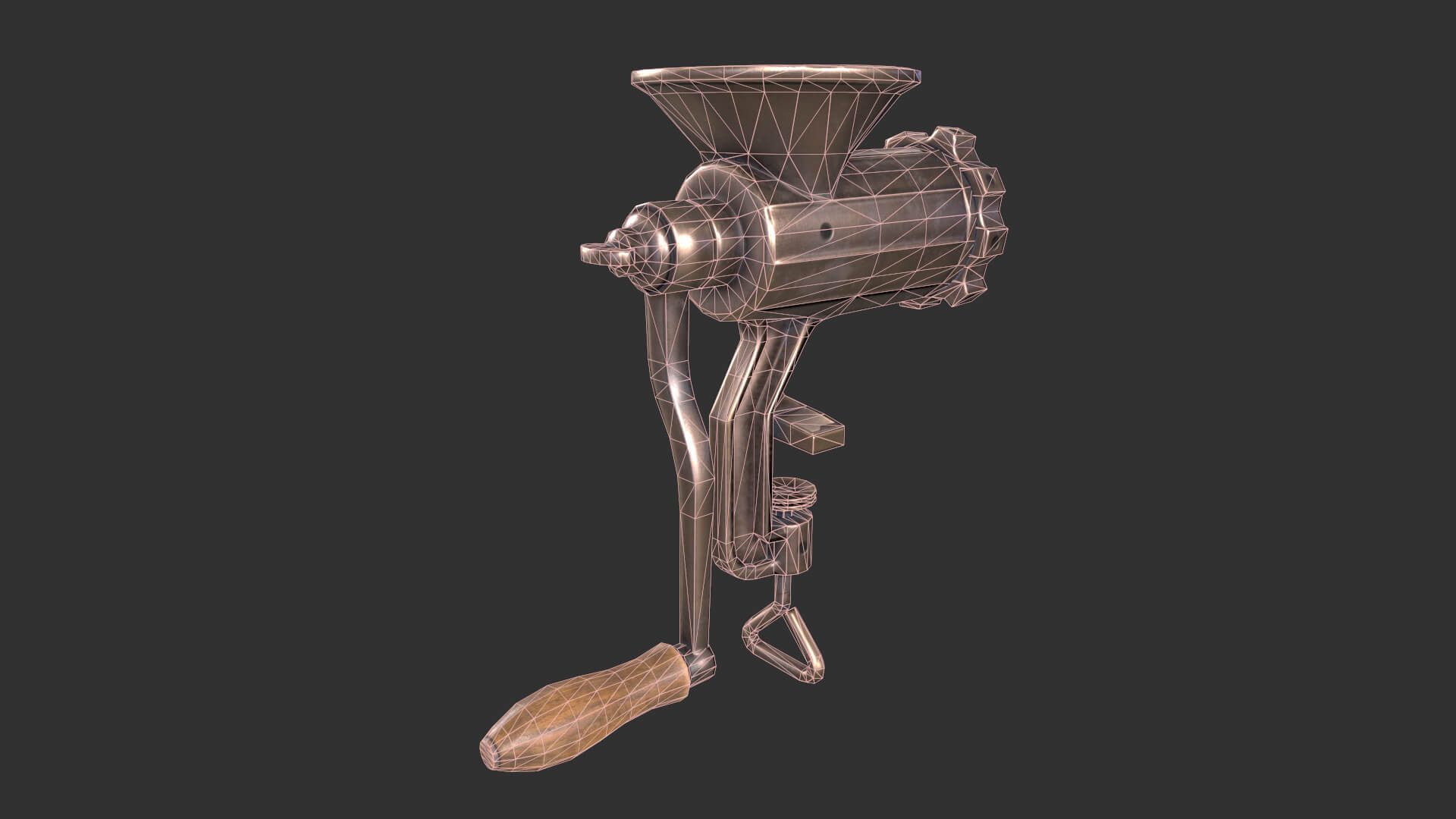 Meat Grinder Mincer - 3D Model by yn-delmund