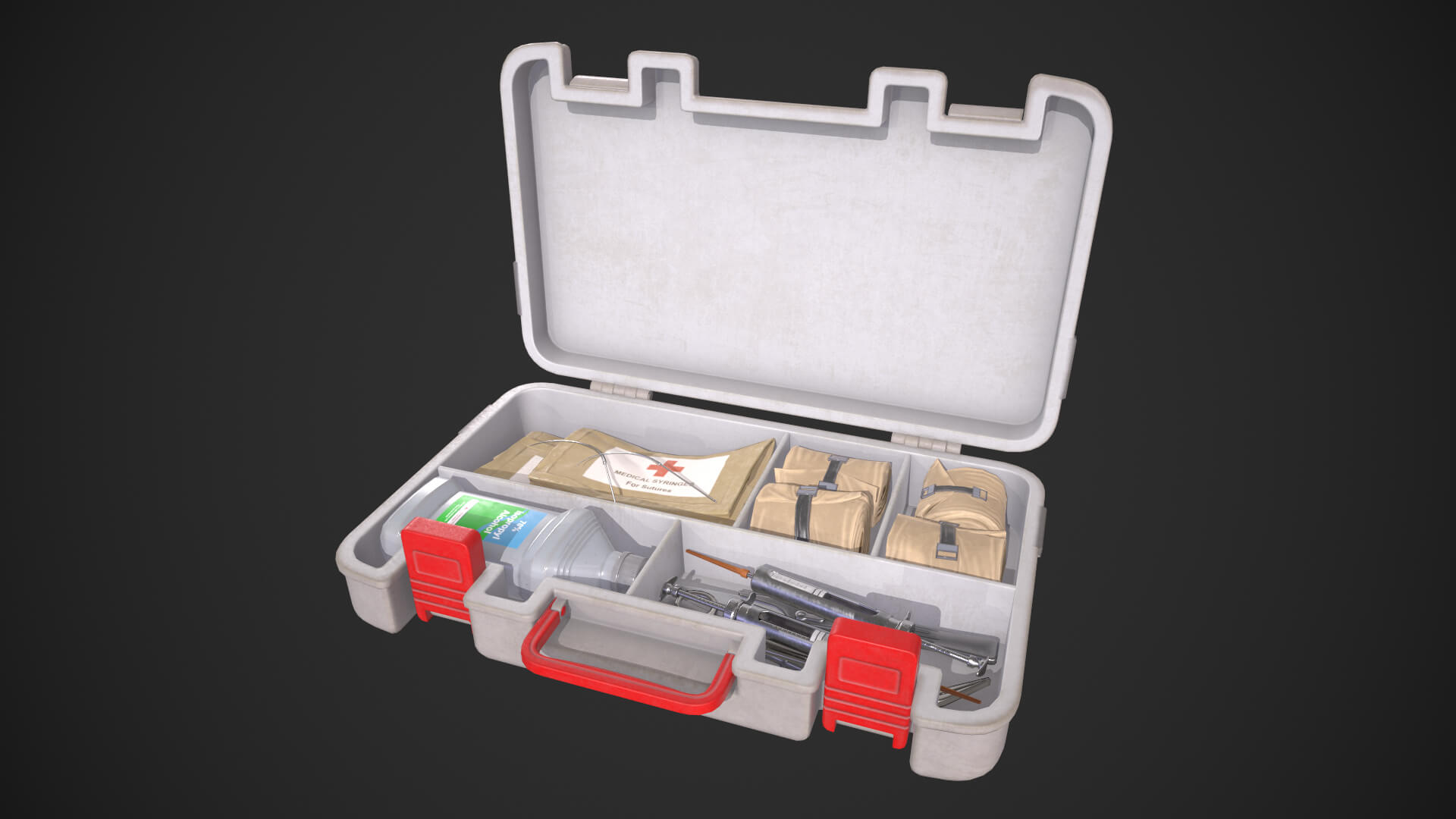 Medical First Aid Kit - 3D Model by yn-delmund