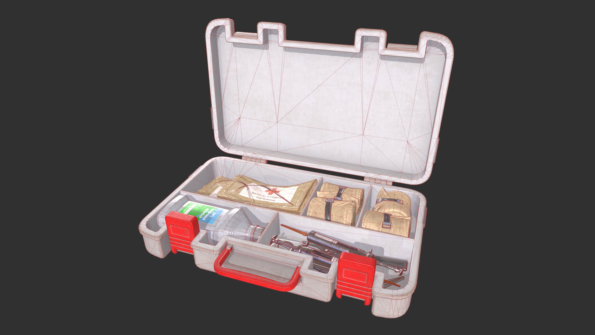 Medical First Aid Kit - 3D Model by yn-delmund