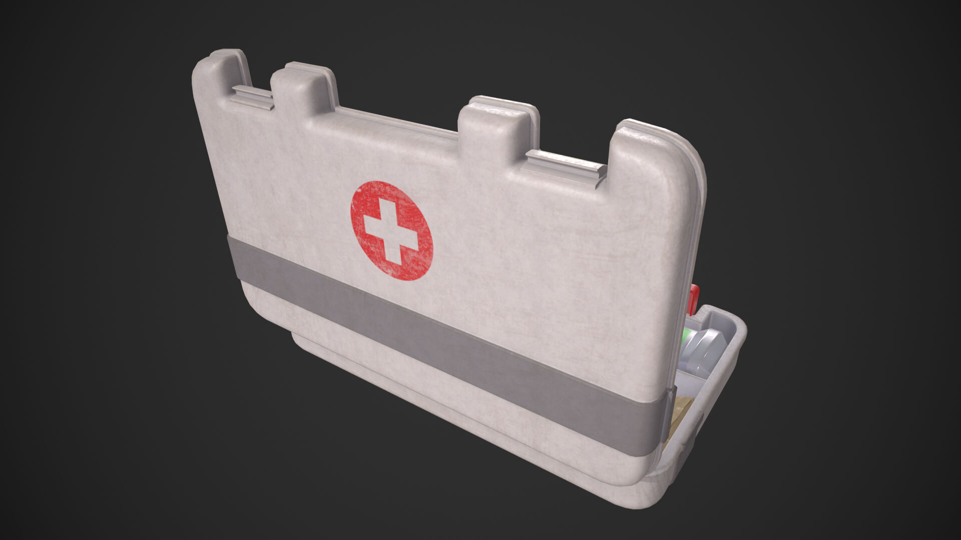 Medical First Aid Kit - 3D Model by yn-delmund