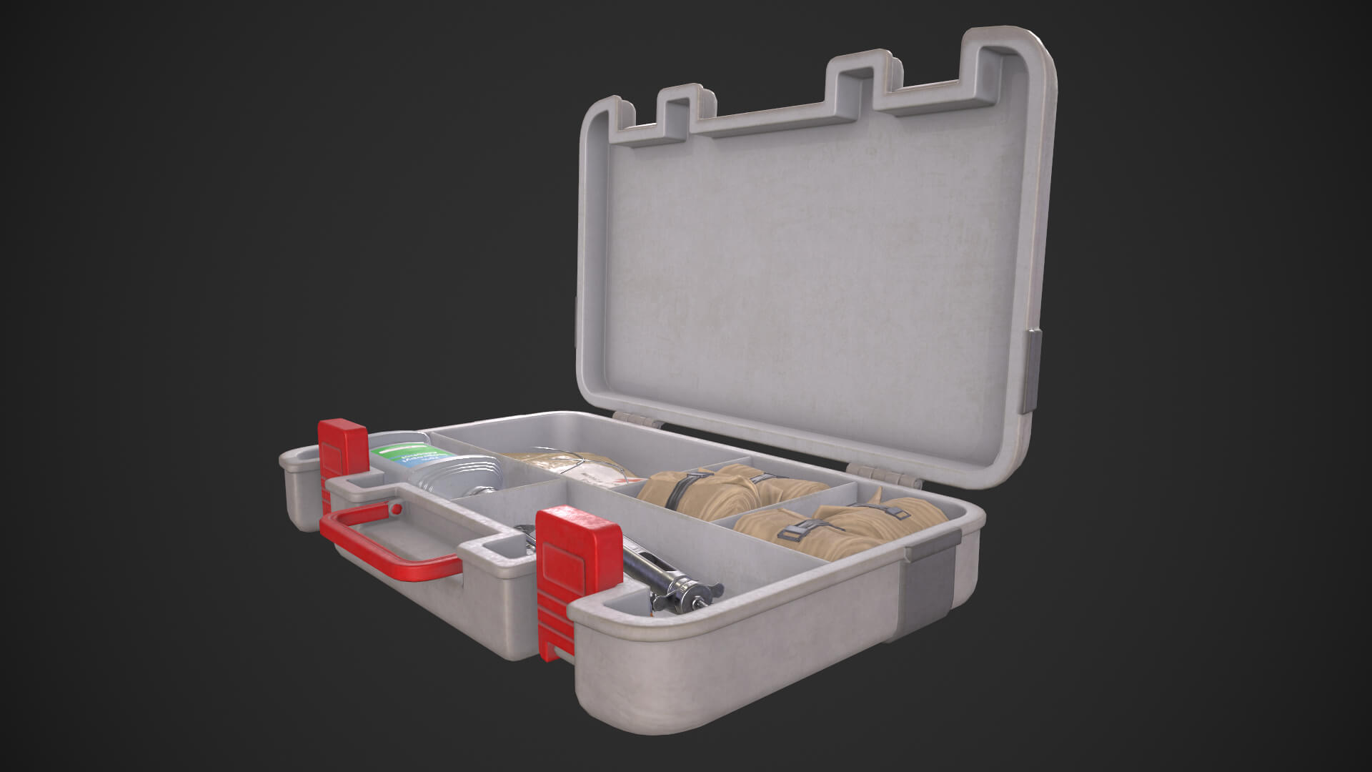 Medical First Aid Kit - 3D Model by yn-delmund
