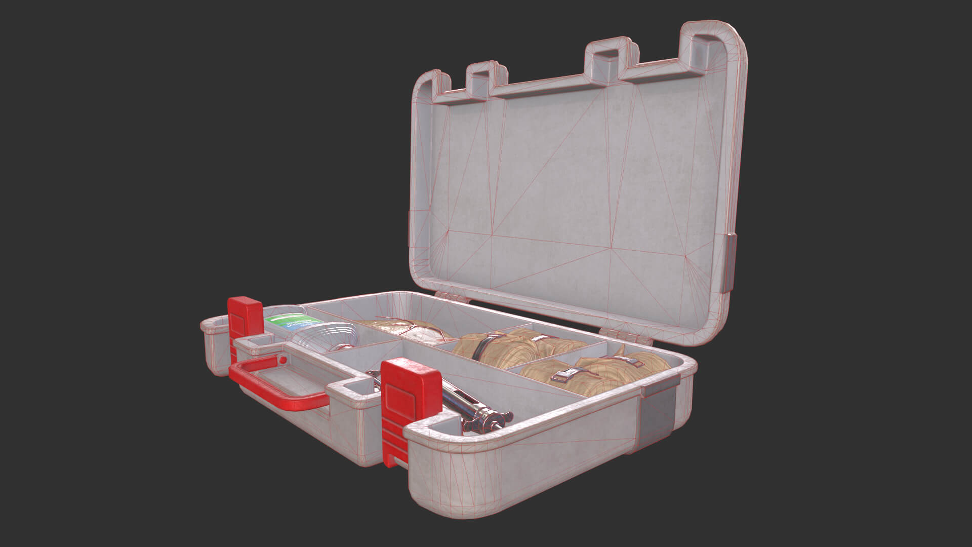 Medical First Aid Kit - 3D Model by yn-delmund