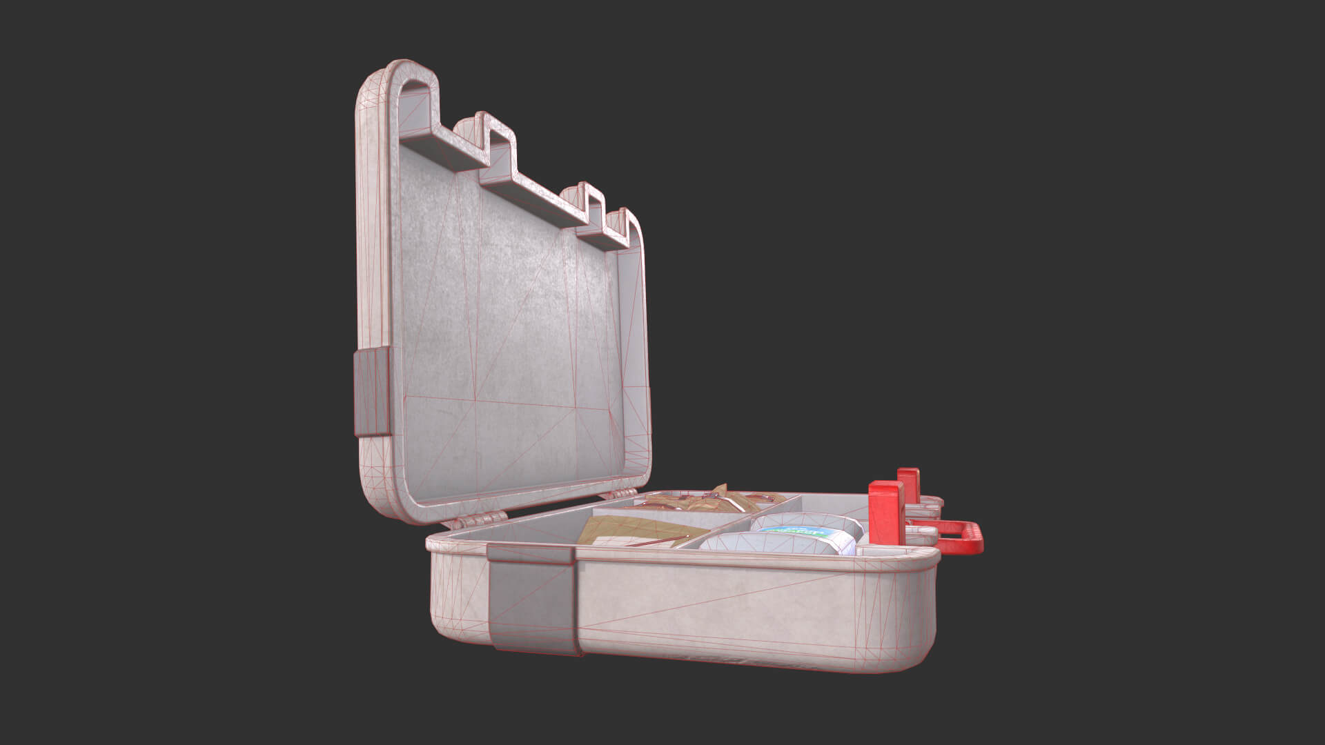 Medical First Aid Kit - 3D Model by yn-delmund