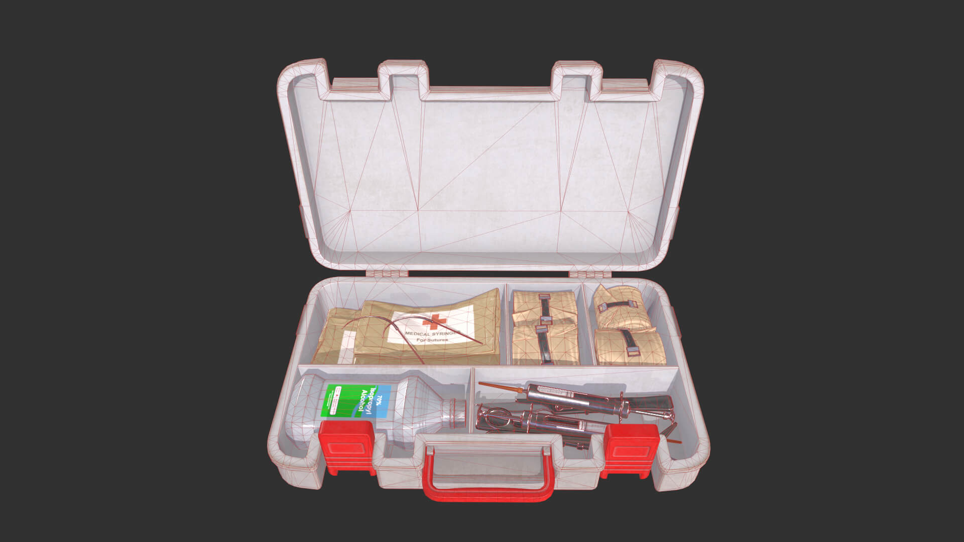 Medical First Aid Kit - 3D Model by yn-delmund