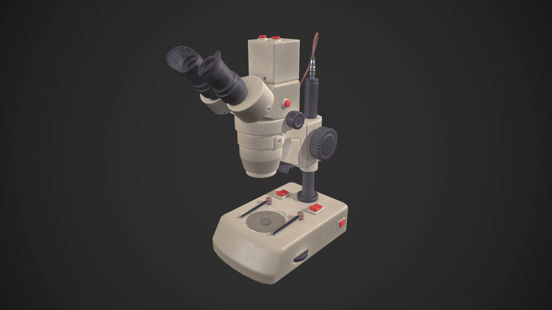 Microscope - 3D Model by yn-delmund