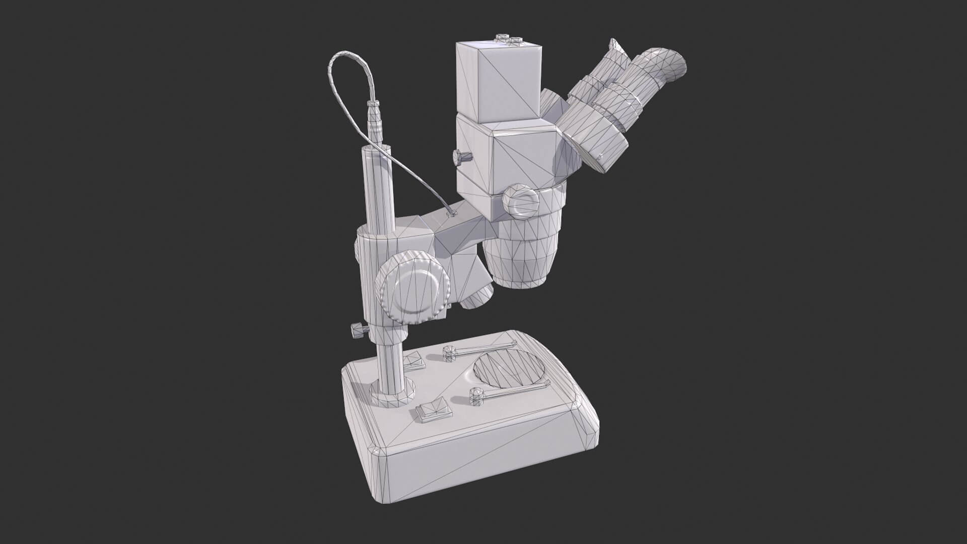 Microscope - 3D Model by yn-delmund