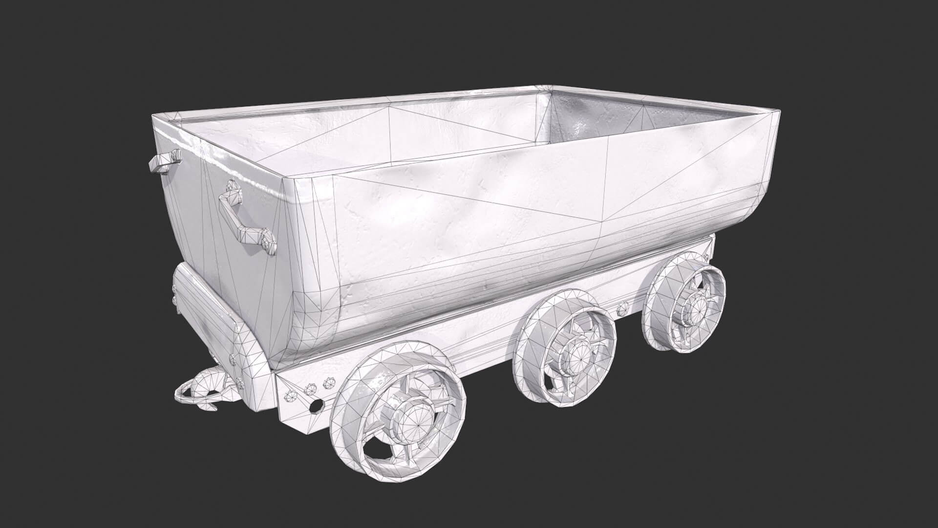 Mining Cart - 3D Model by yn-delmund