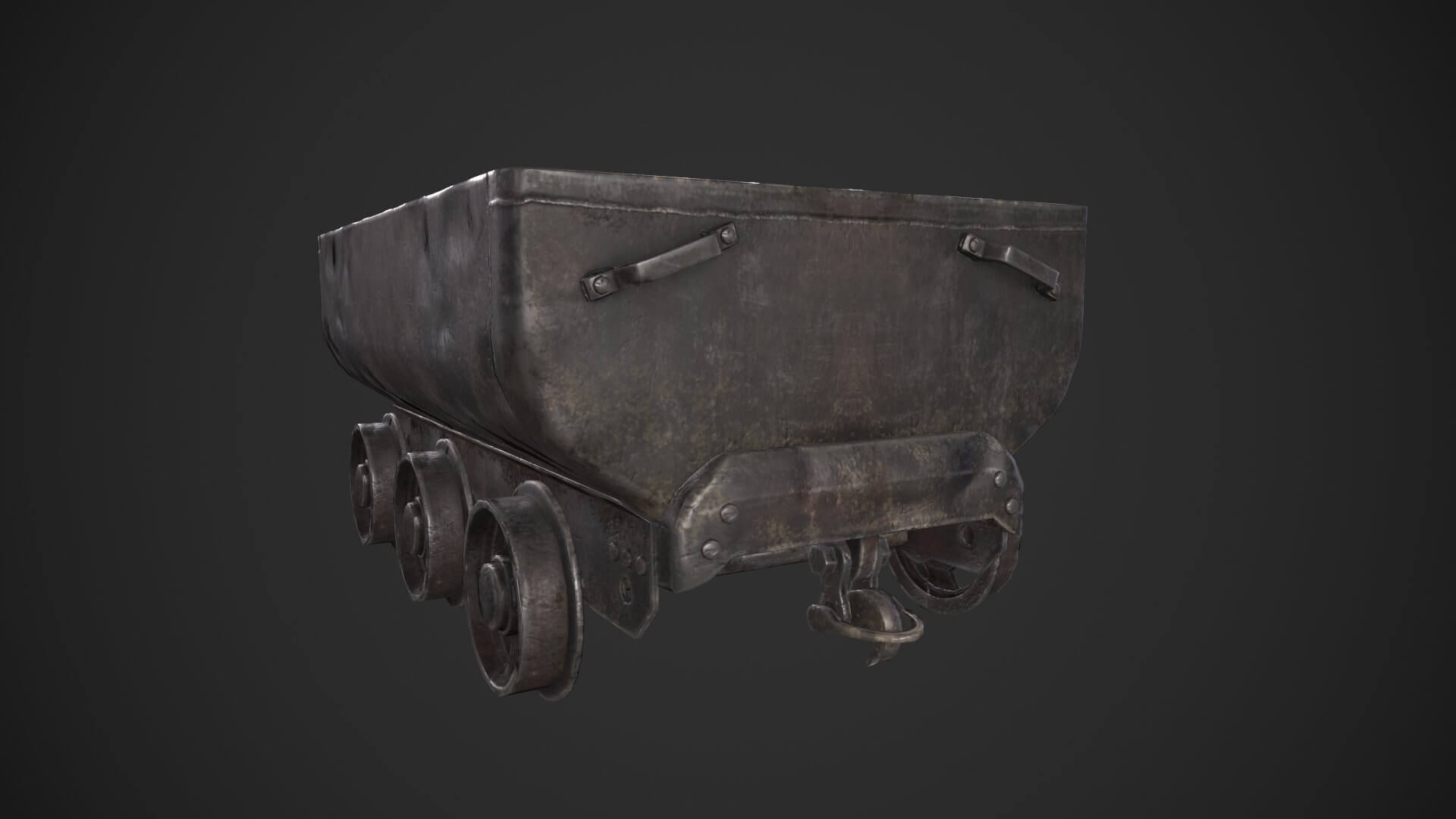 Mining Cart - 3D Model by yn-delmund