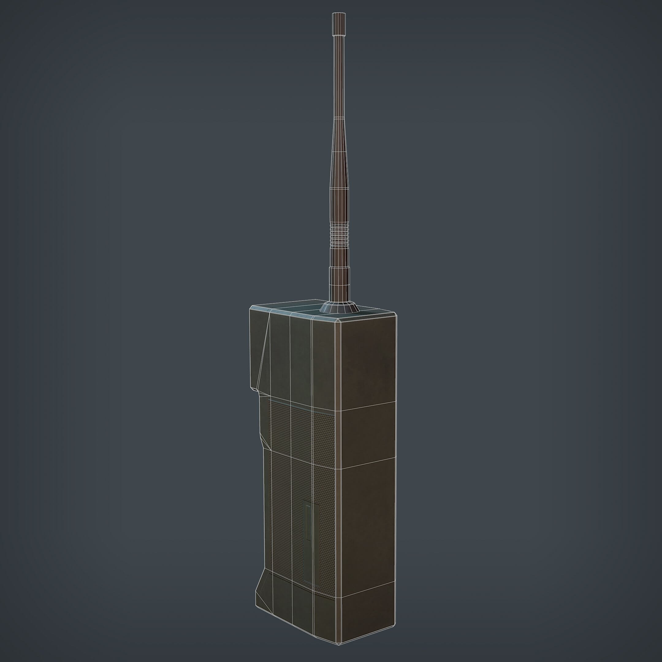 Nokia Mobira Cityman 450 - 3D Model by yn-delmund