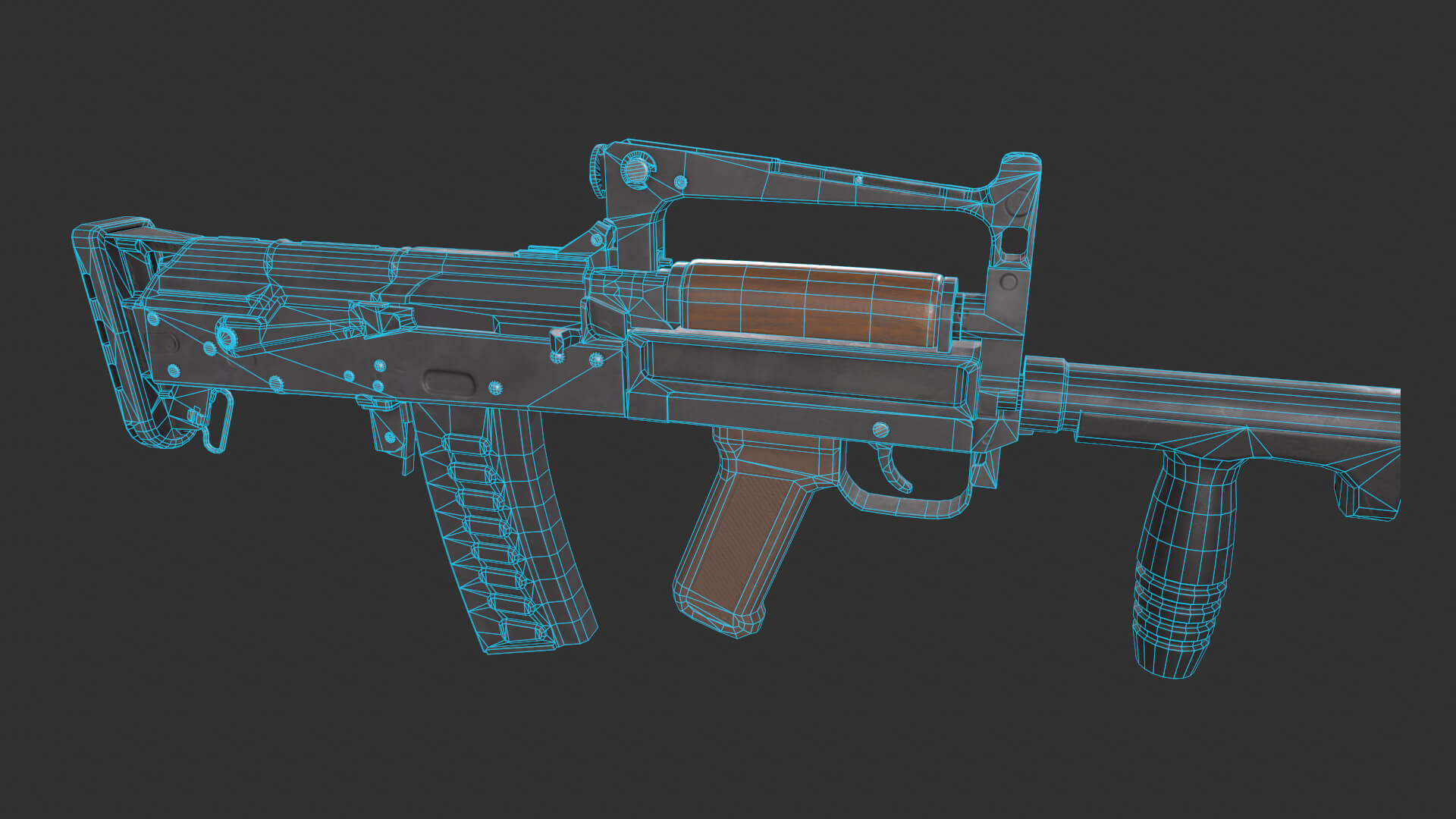 OTS-14 Groza 3D Model by yn-delmund