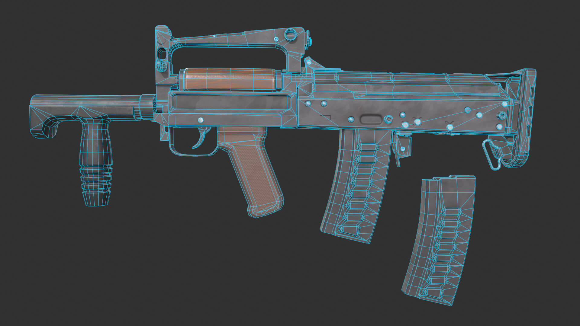 OTS-14 Groza 3D Model by yn-delmund