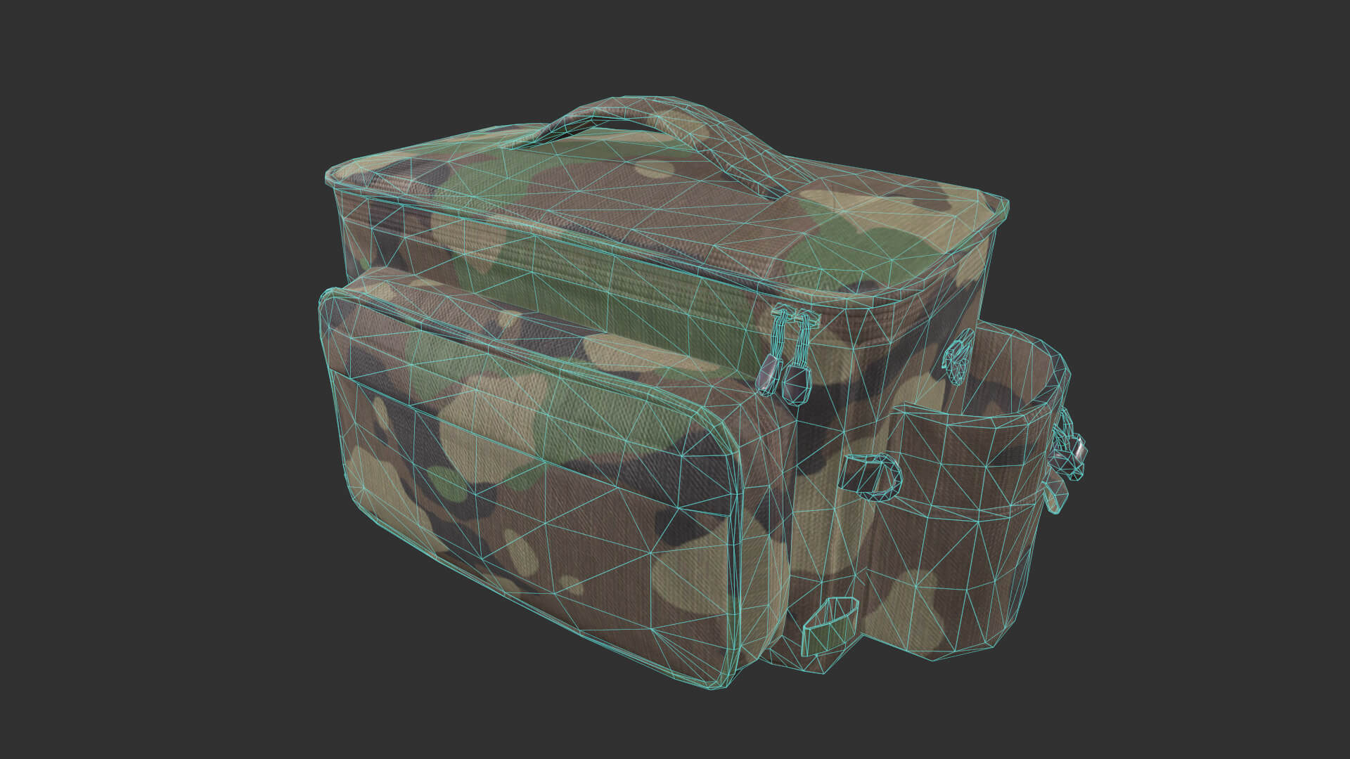 Outdoor Gear Bag - 3D Model by yn-delmund