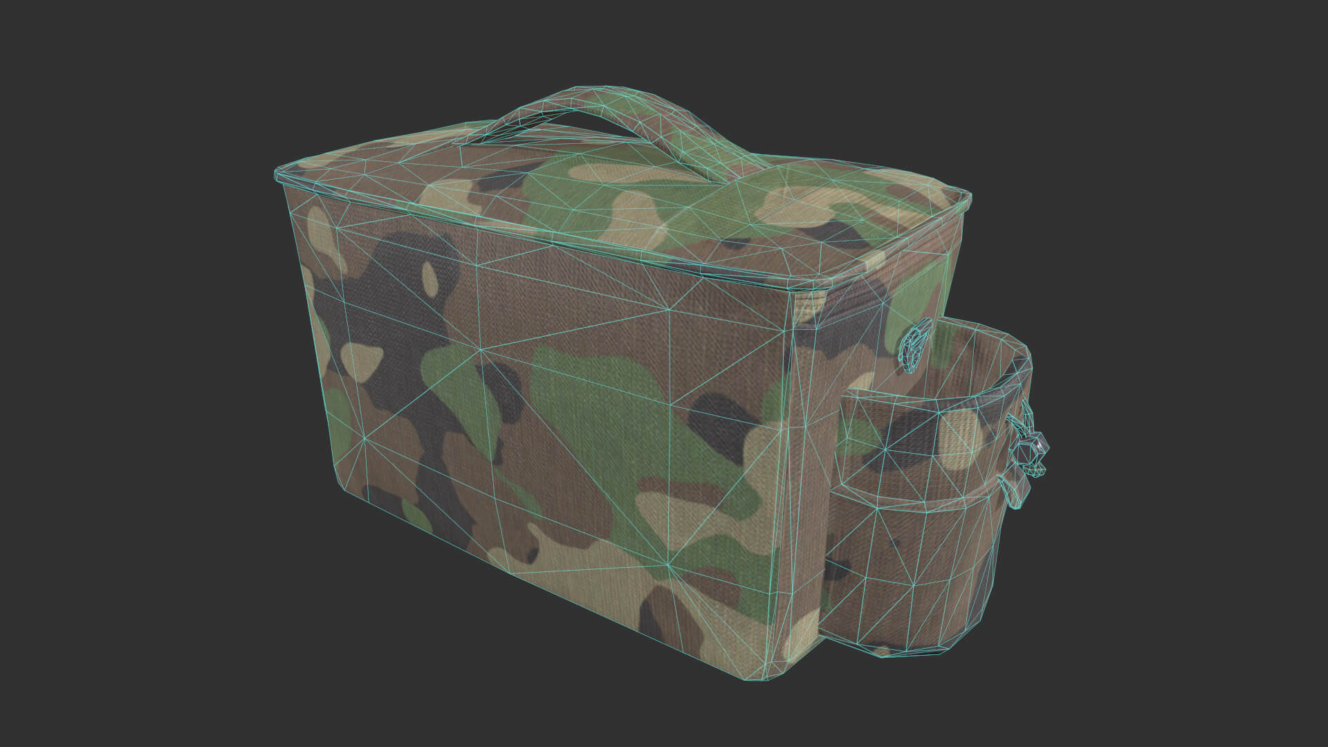 Outdoor Gear Bag - 3D Model by yn-delmund