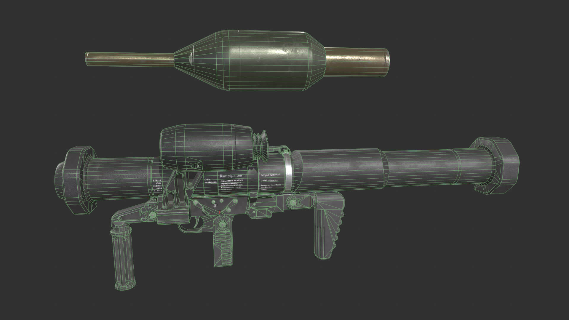 Panzerfaust-3 3D Model by yn-delmund