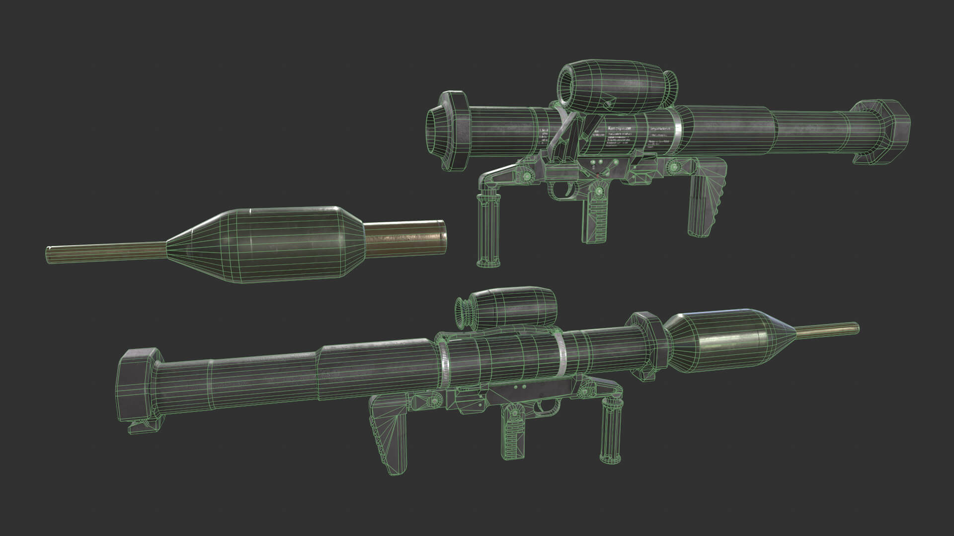 Panzerfaust-3 3D Model by yn-delmund